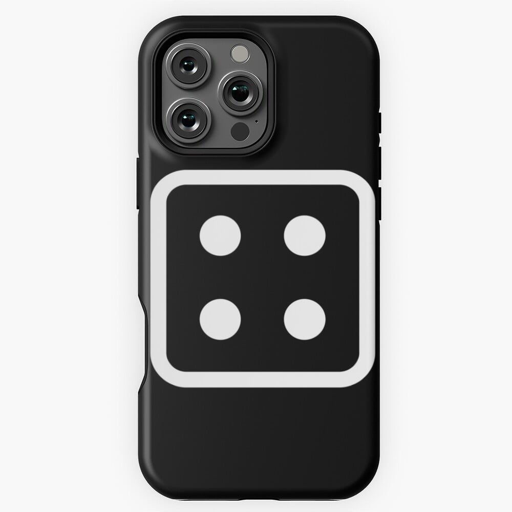 Game Dice Simple Halloween Funny Phone Case for iPhone 16 15 14 13 12 ...