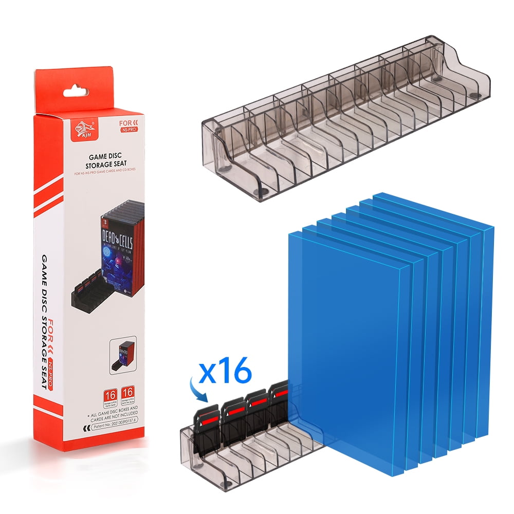 Game Disc Rack Game Cards Holder Sturdy Material for Long-term Use ...