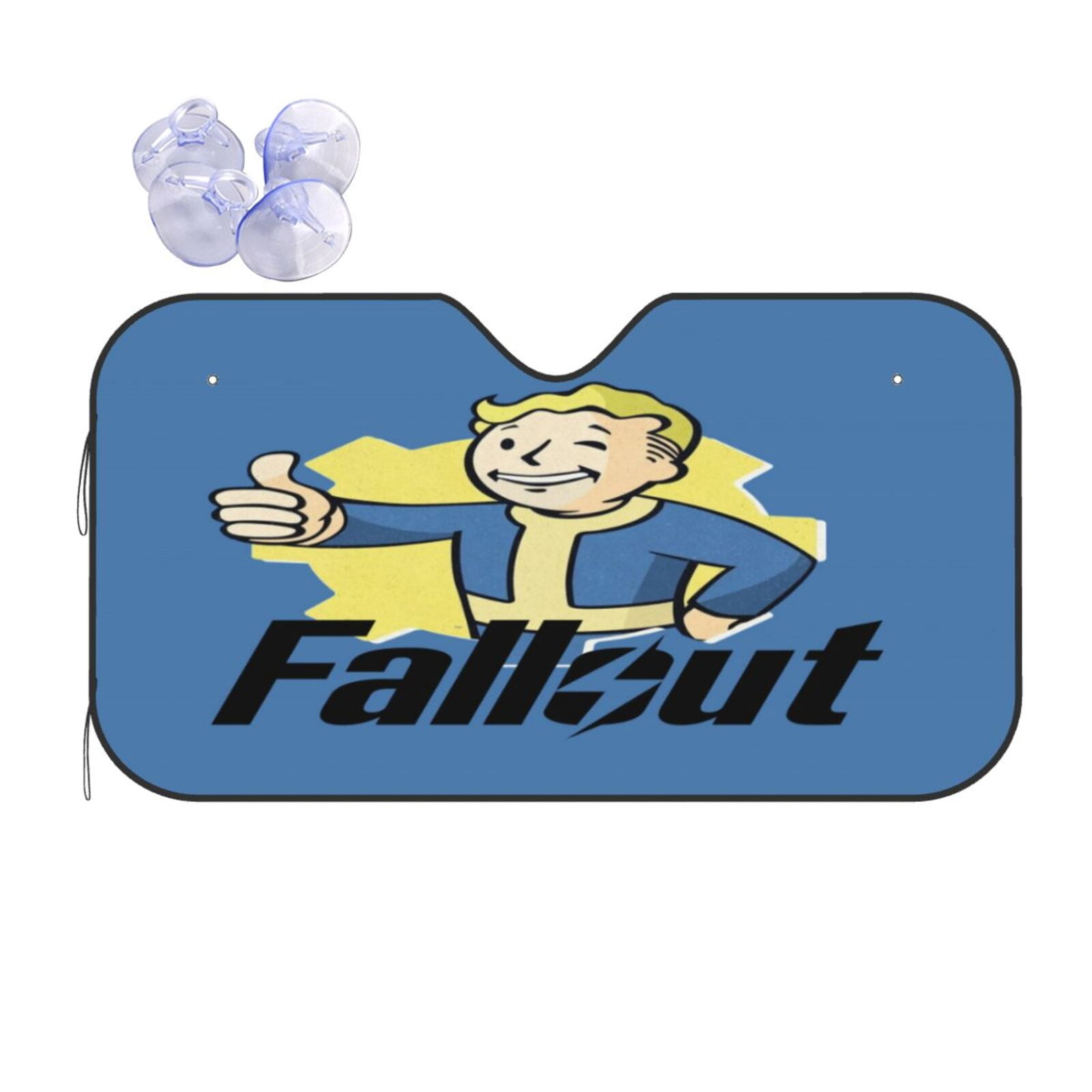 Game Fallout Car Sunshade Front Windshield Sun Shades Car Accessories ...