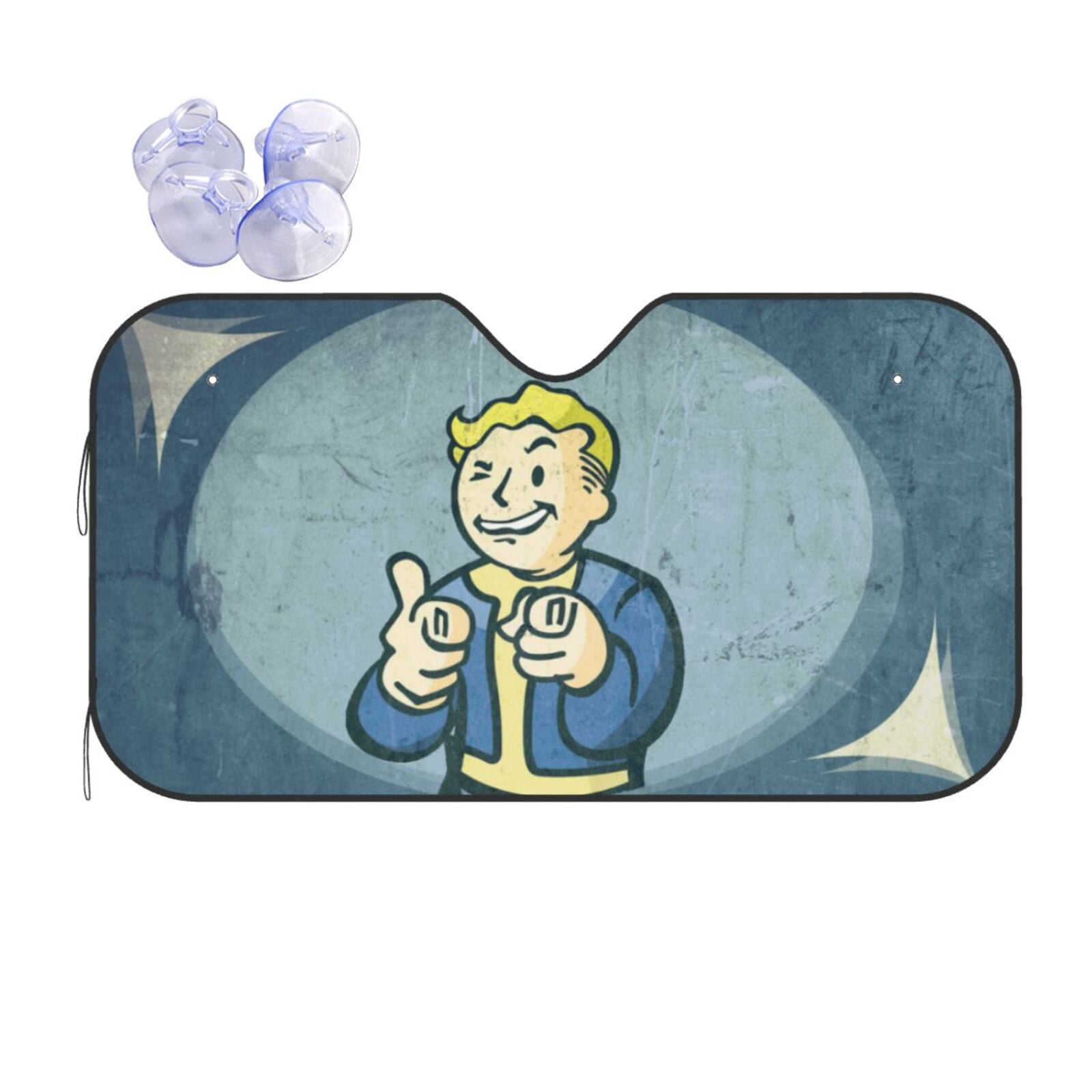 Game Fallout Car Sunshade Front Windshield Sun Shades Car Accessories ...