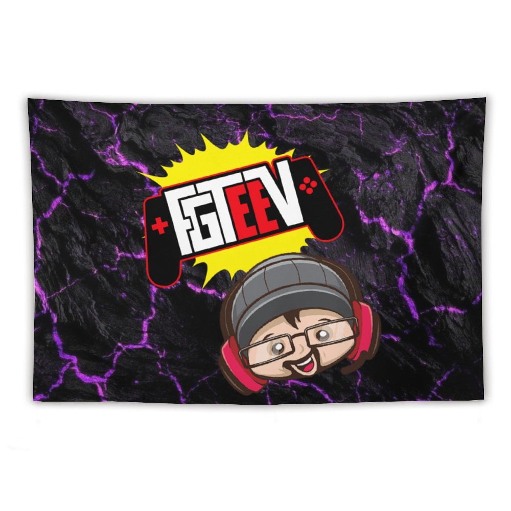 Game Fgteev Fgteev Tapestry 60x40 Inch Funny Flag Wall Hanging Window ...