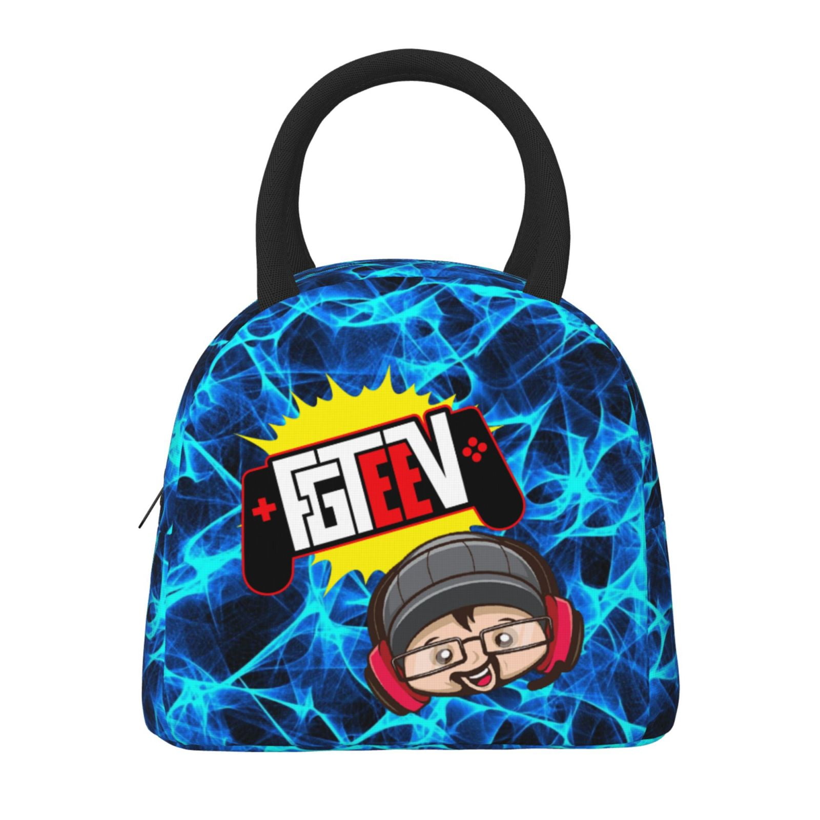 Game Fgteev Large Capacity Hand Held Lunch Bag, Insulated Portable ...