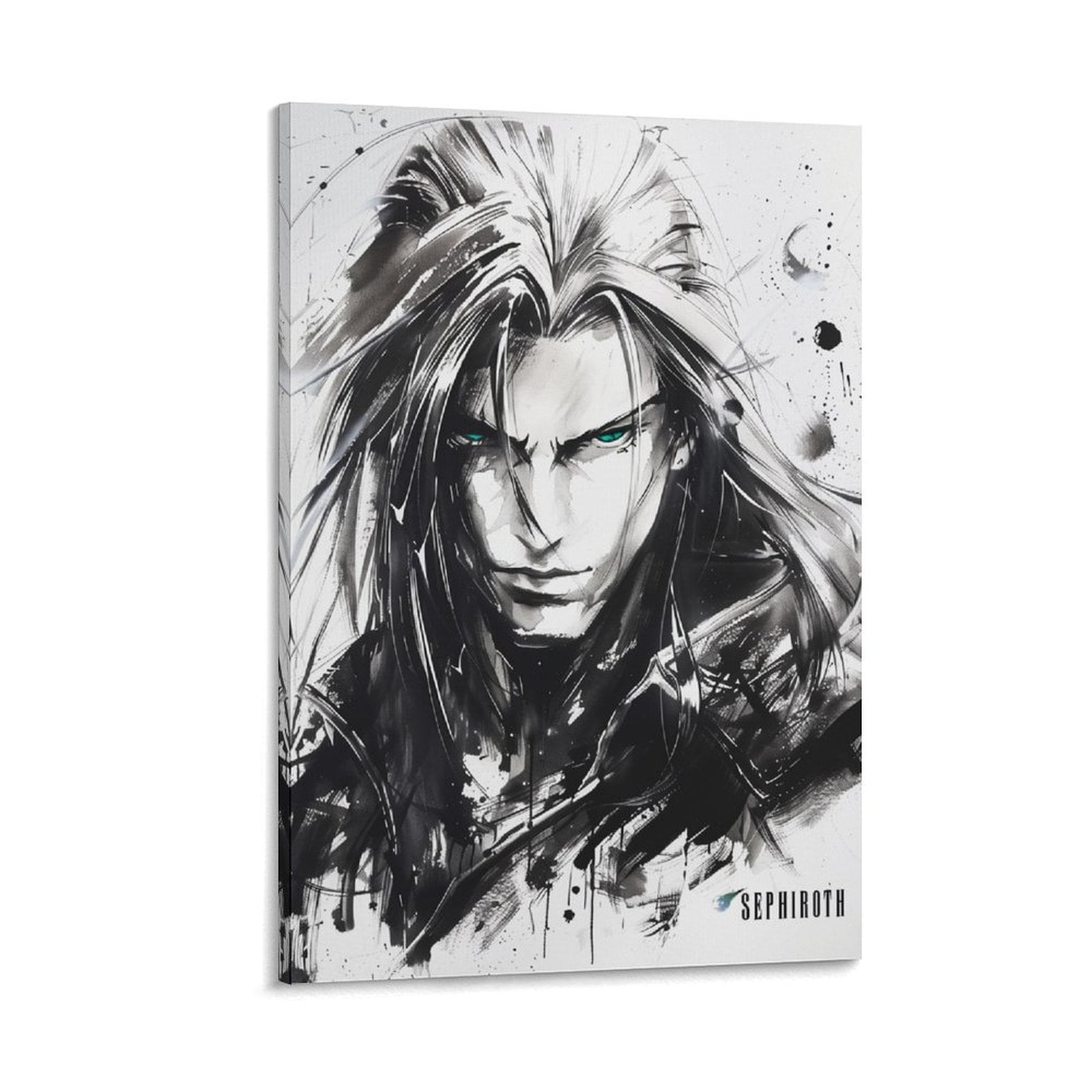 Game Final Anime Fantasy 7 Rebirth Art Game Poster Sephiroth Posters ...
