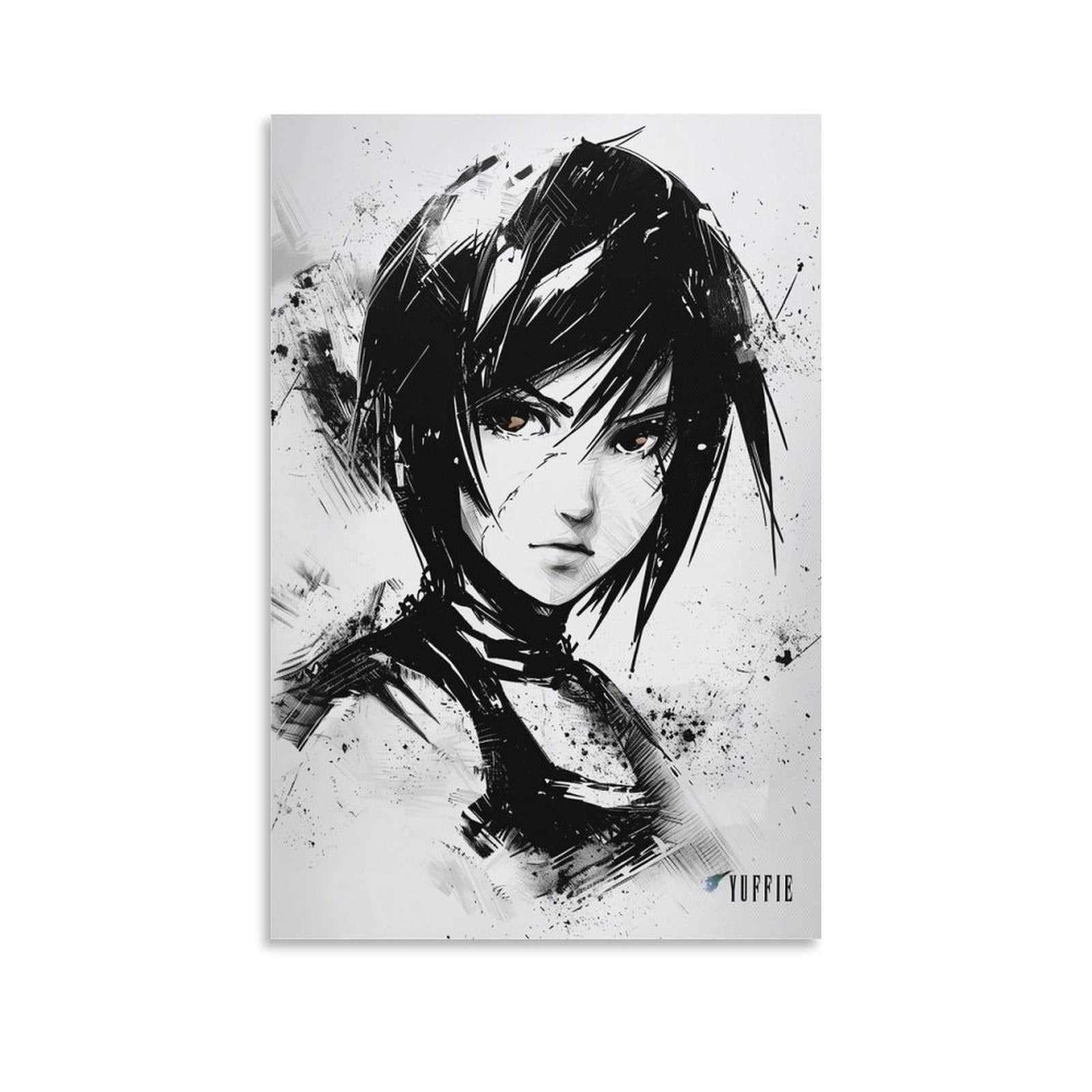 Game Final Anime Fantasy 7 Rebirth Art Game Poster Yuffie Canvas Wall ...