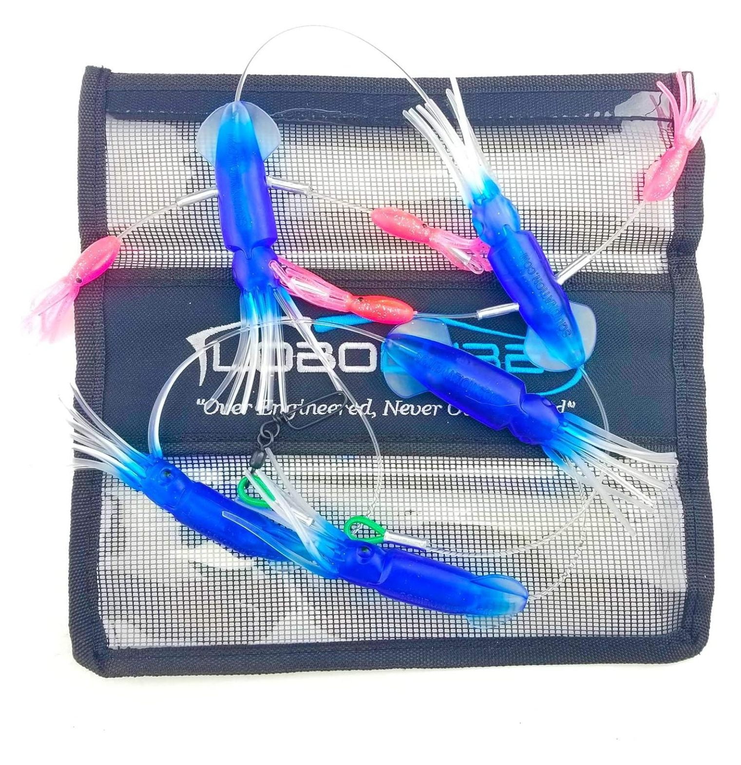 Game Fish Mini Flippy Floppy Fishing Chain Tuna & Marlin Electric Blue ...