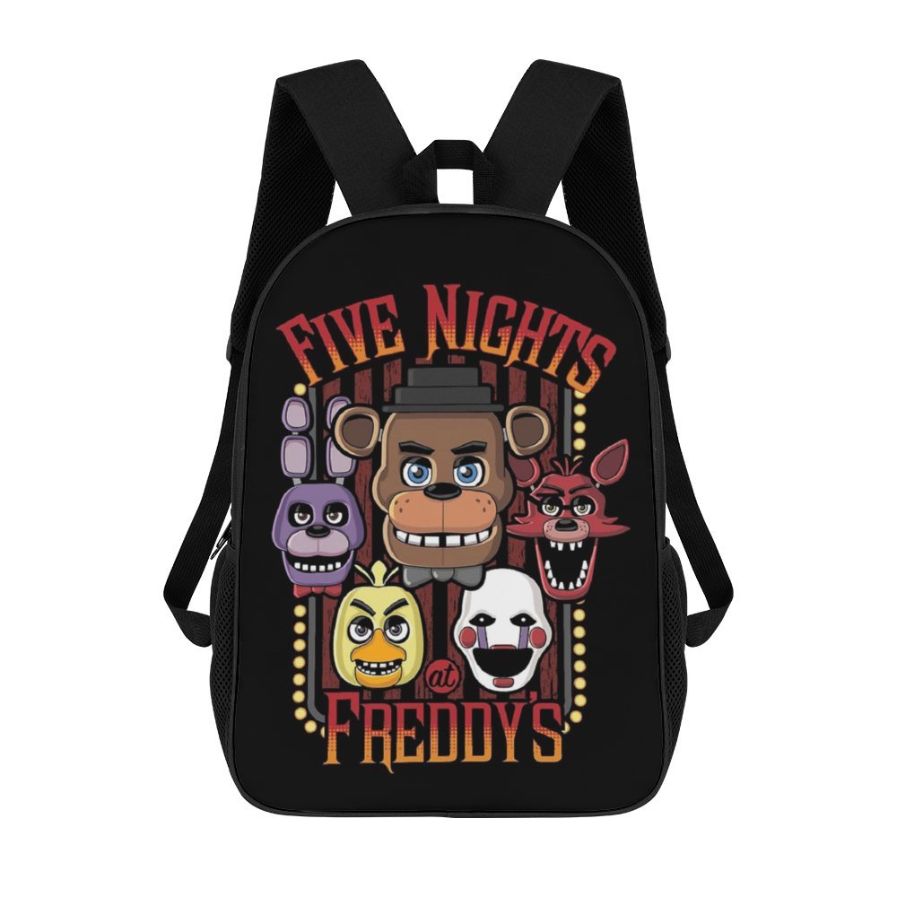Game Five Nights At Freddy's Unisex, Leisure Backpack for Adults ,17 ...