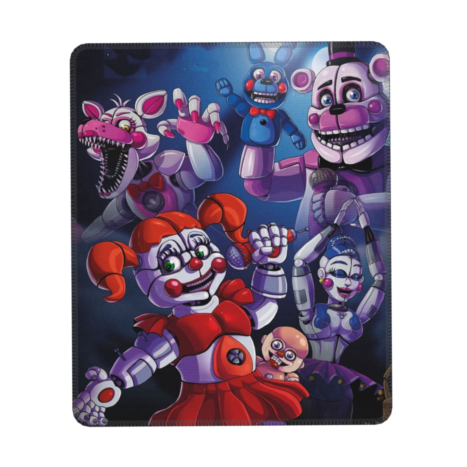 Game Five Nights at Freddy's Sister Location Mouse Pad Non-Slip Rubber ...