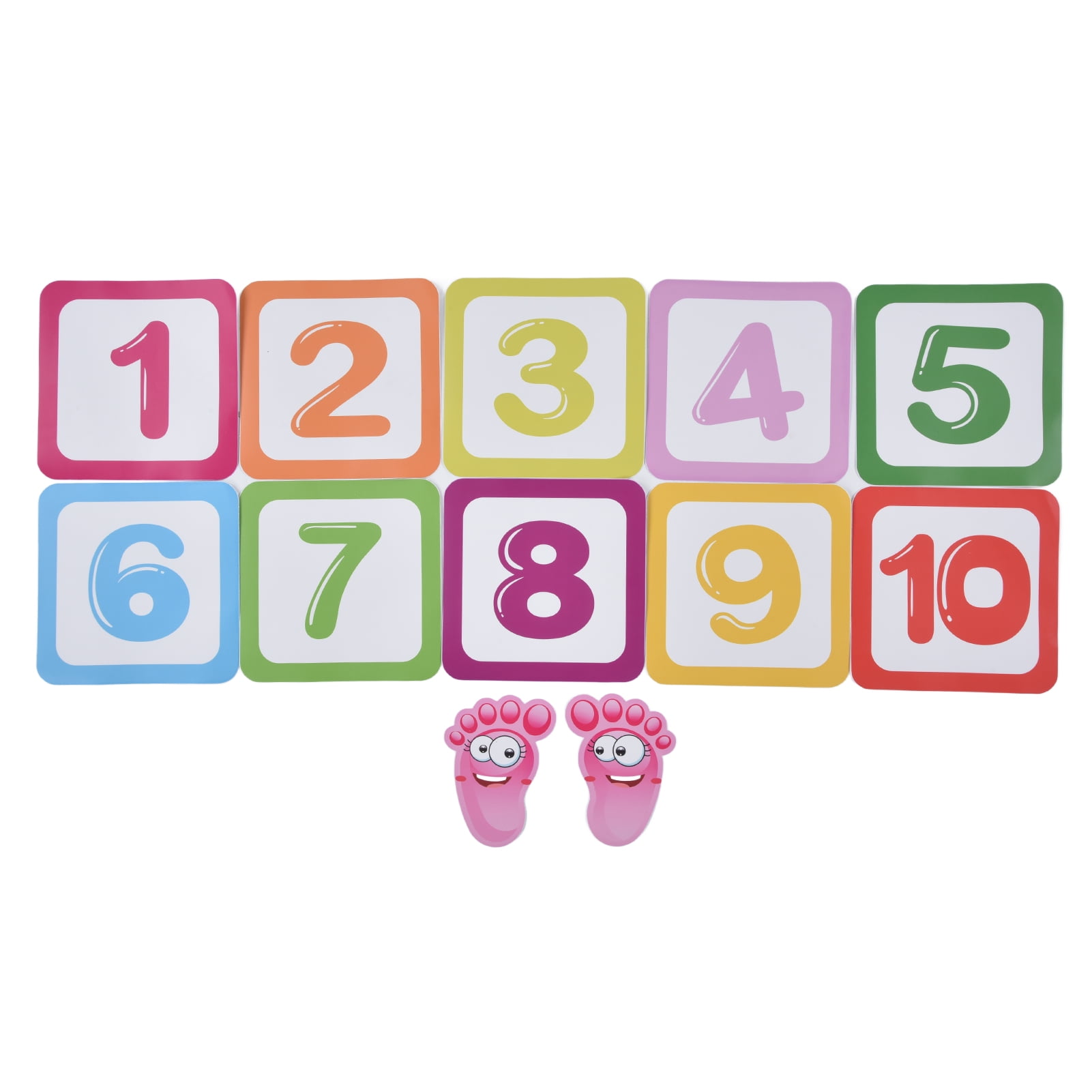 Game Floor Sticker, Floor Number Sticker PVC Waterproof For Classroom ...