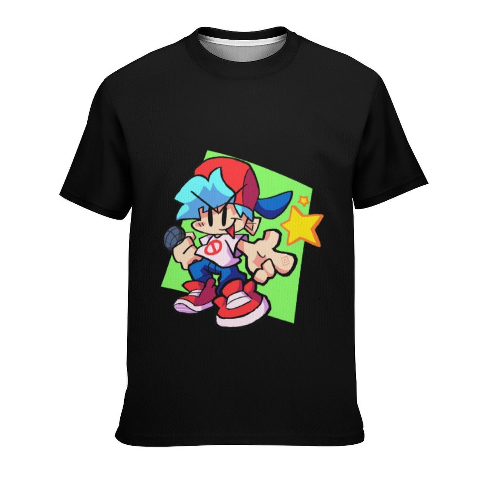 Game Friday Night Funkin T Shirt. Novelty Kids T-Shirts. Round Neck ...