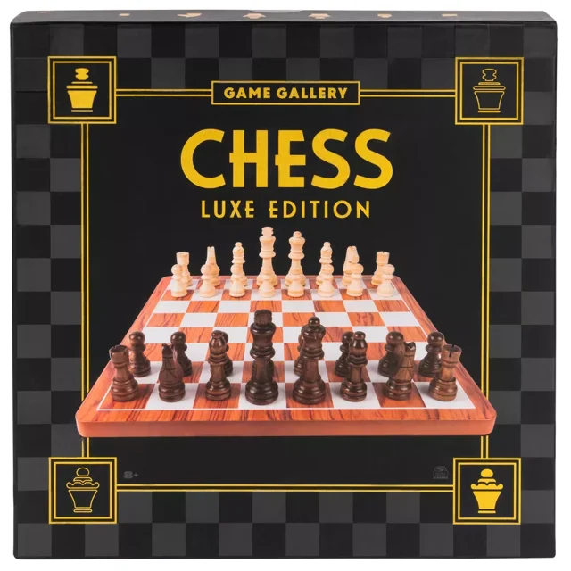 Game Gallery Chess Set Luxe Edition - Walmart.com