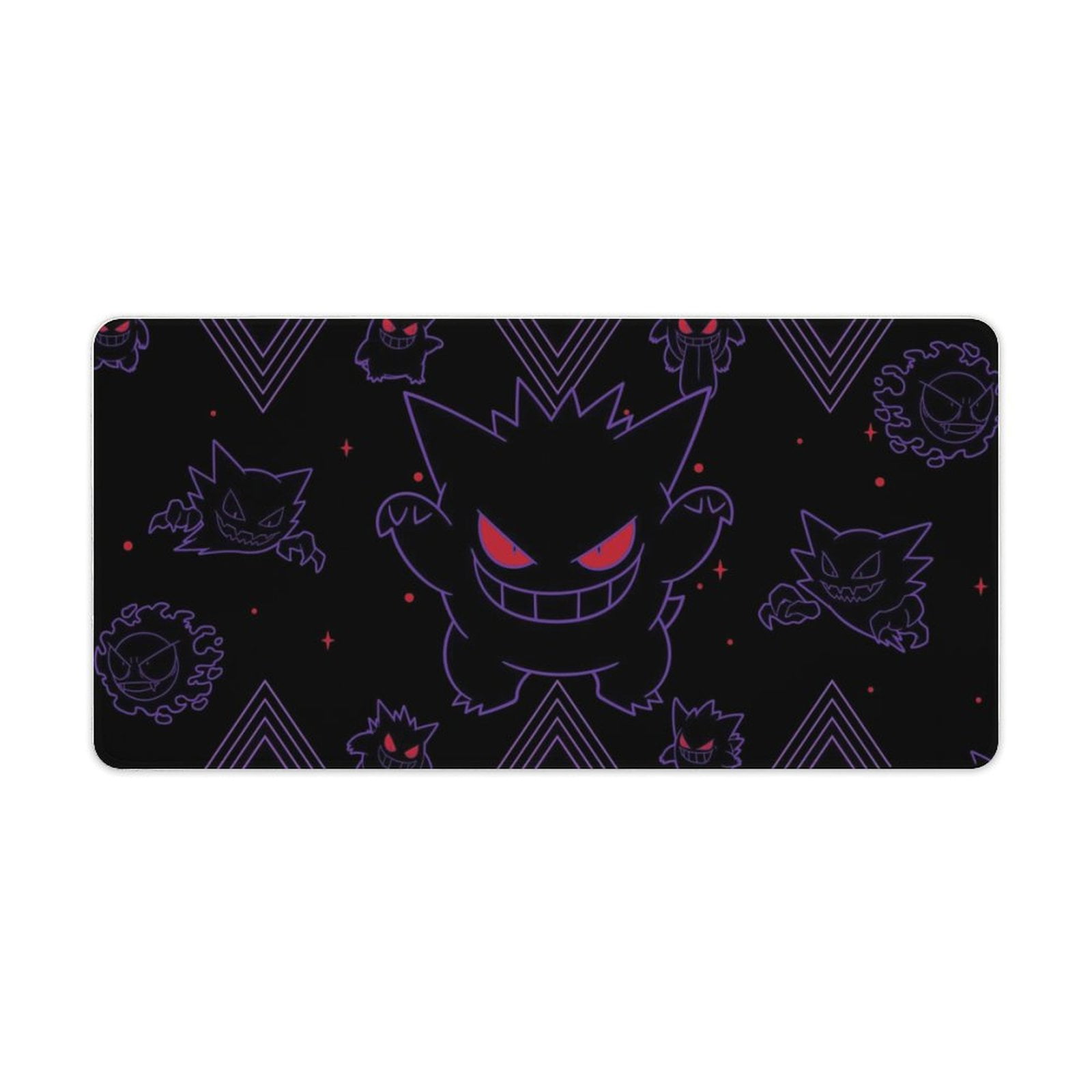 Game Gengar Mouse Pad Extended Gaming No-sliped Large Desk Mat Stitched ...