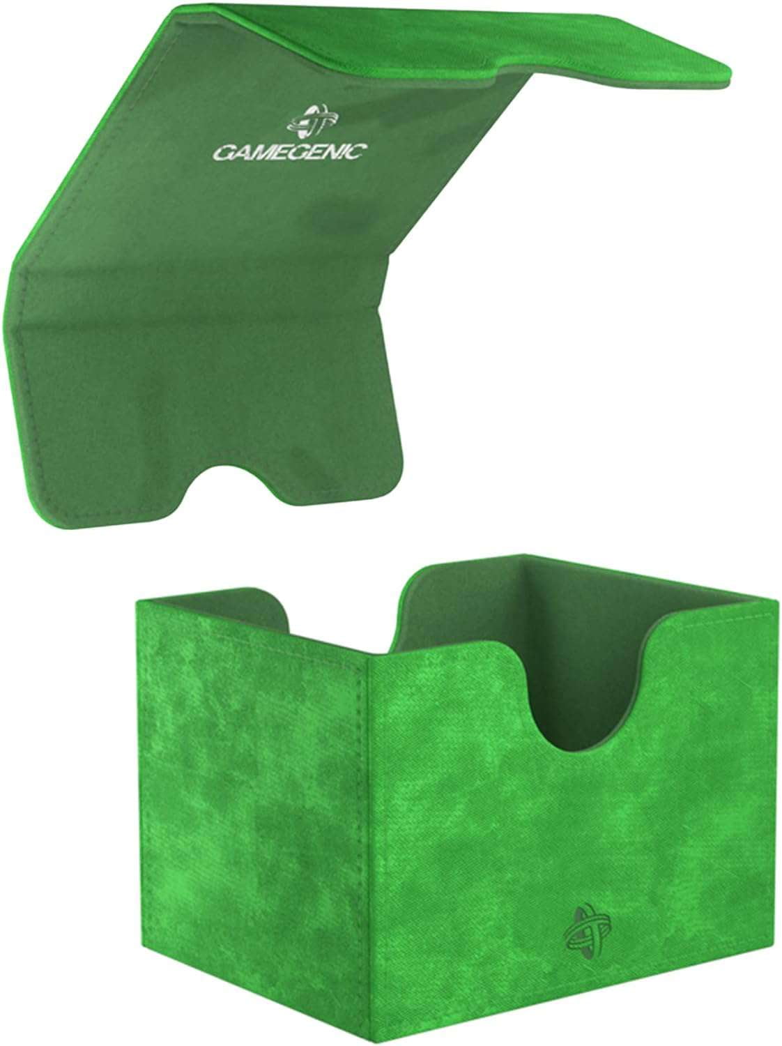 Game Genic Sidekick 100+ XL Green 2 Piece Deck Box - Walmart.com