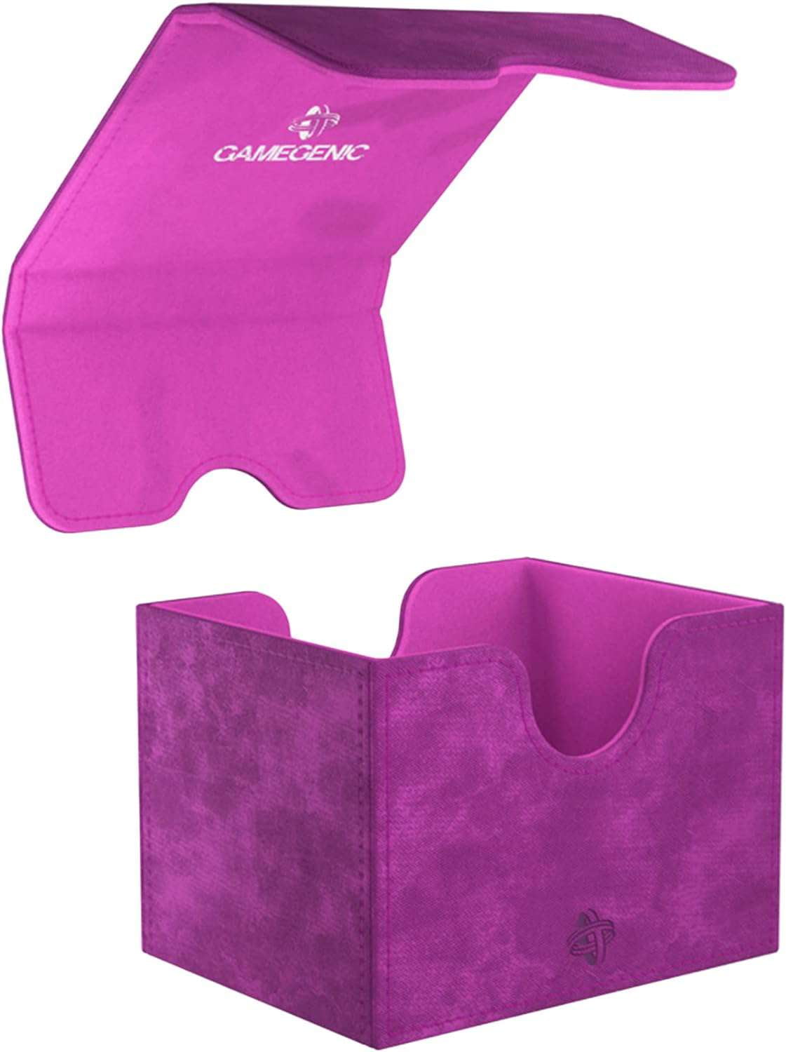 Game Genic Sidekick 100+ XL Purple 2 Piece Deck Box - Walmart.com