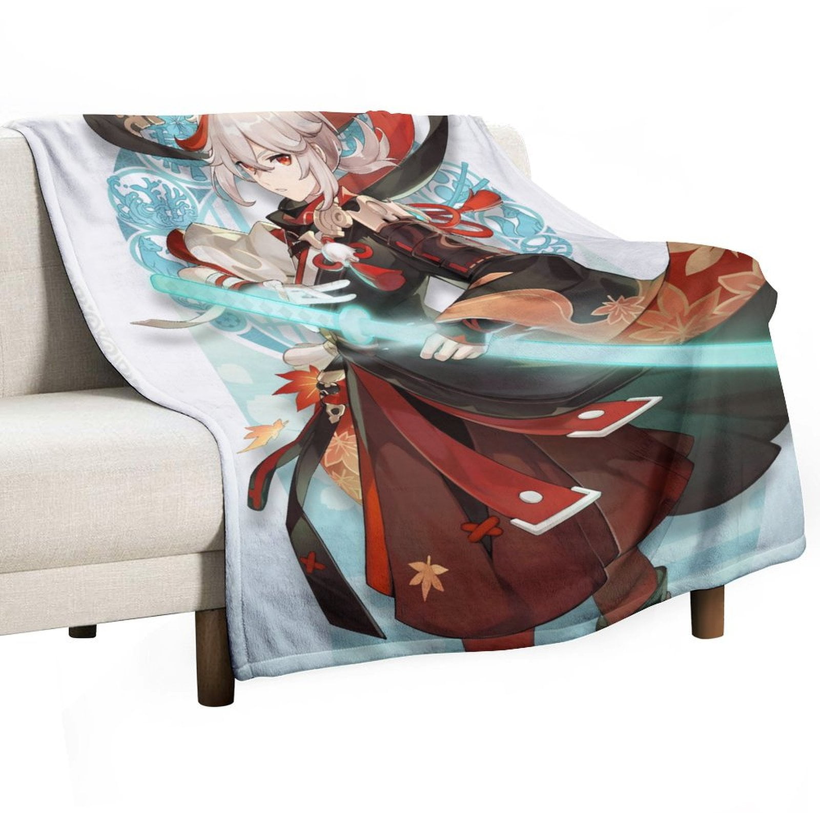 Game Genshin Impact Blanket Inazuma Kaedehara Kazuha Anime Blanket 60"× ...