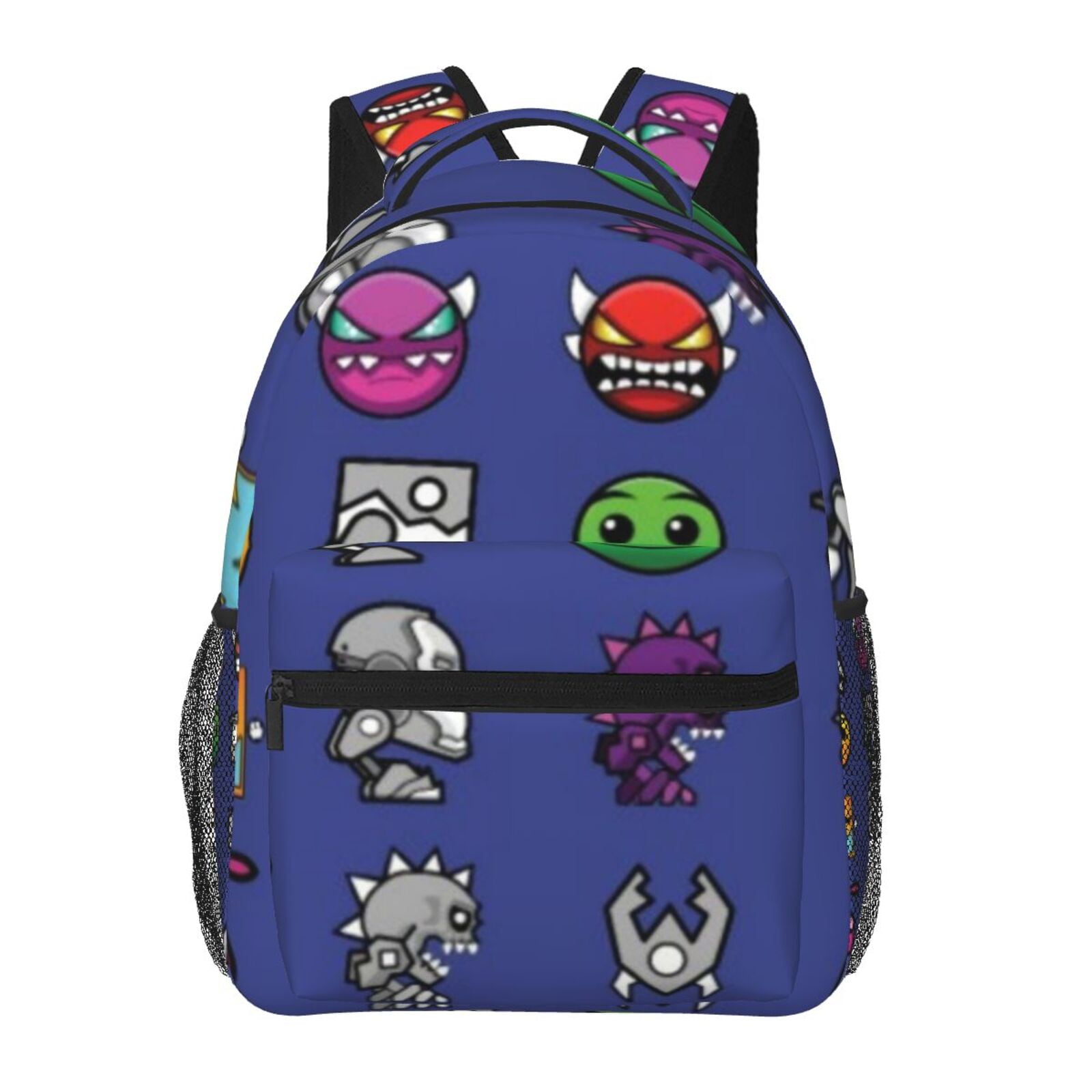 Game Geometry Dash Casual Backpack Laptop Daypack School Bag Bookbag ...