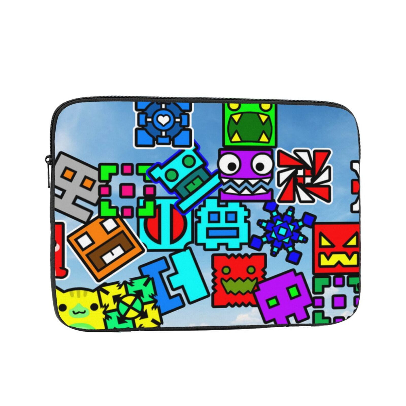 Game Geometry Dash Levels Laptop Case Computer Laptop Tablet Sleeve Bag ...