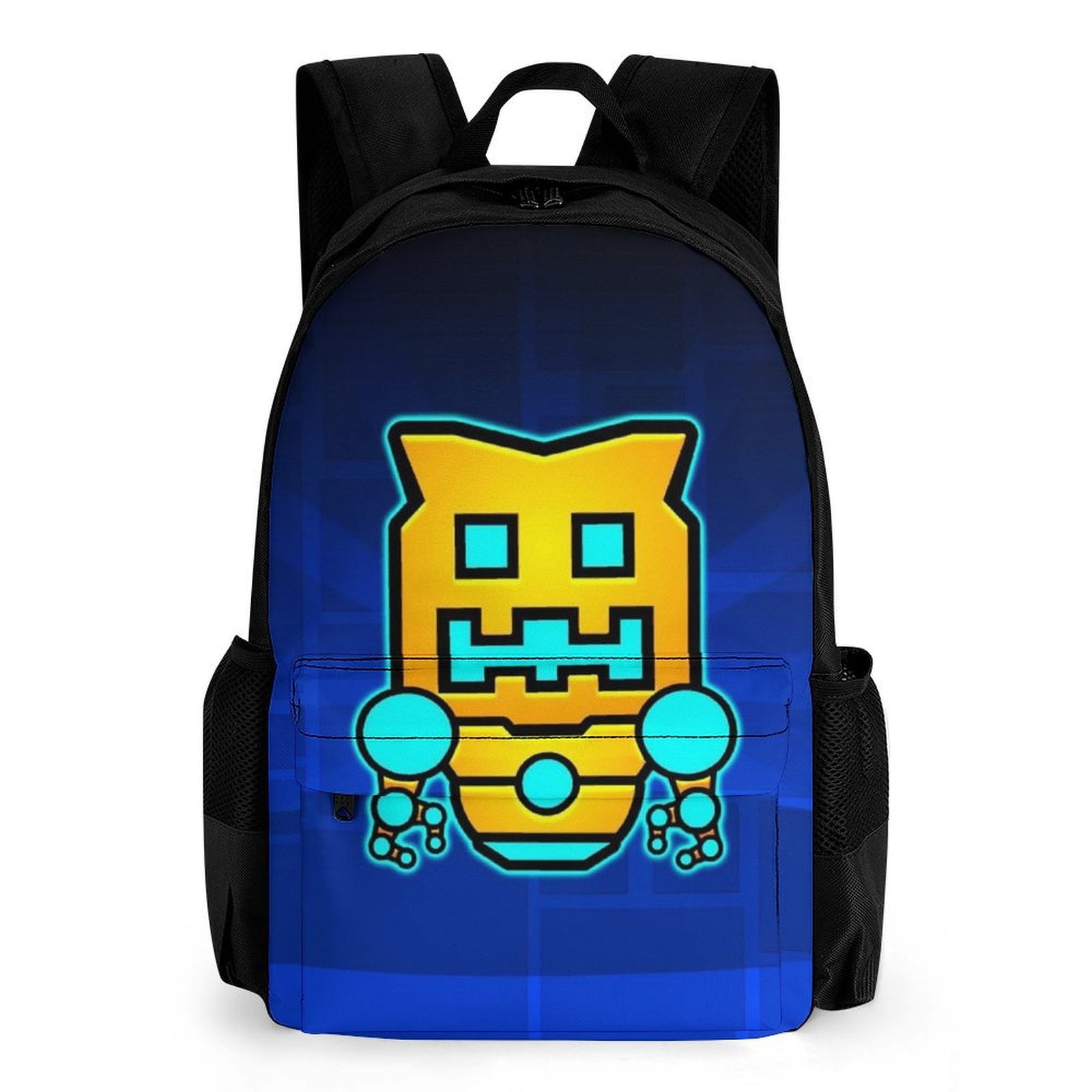 Game Geometry Dash Lite School Bag Laptop Backpack Large Capacity ...