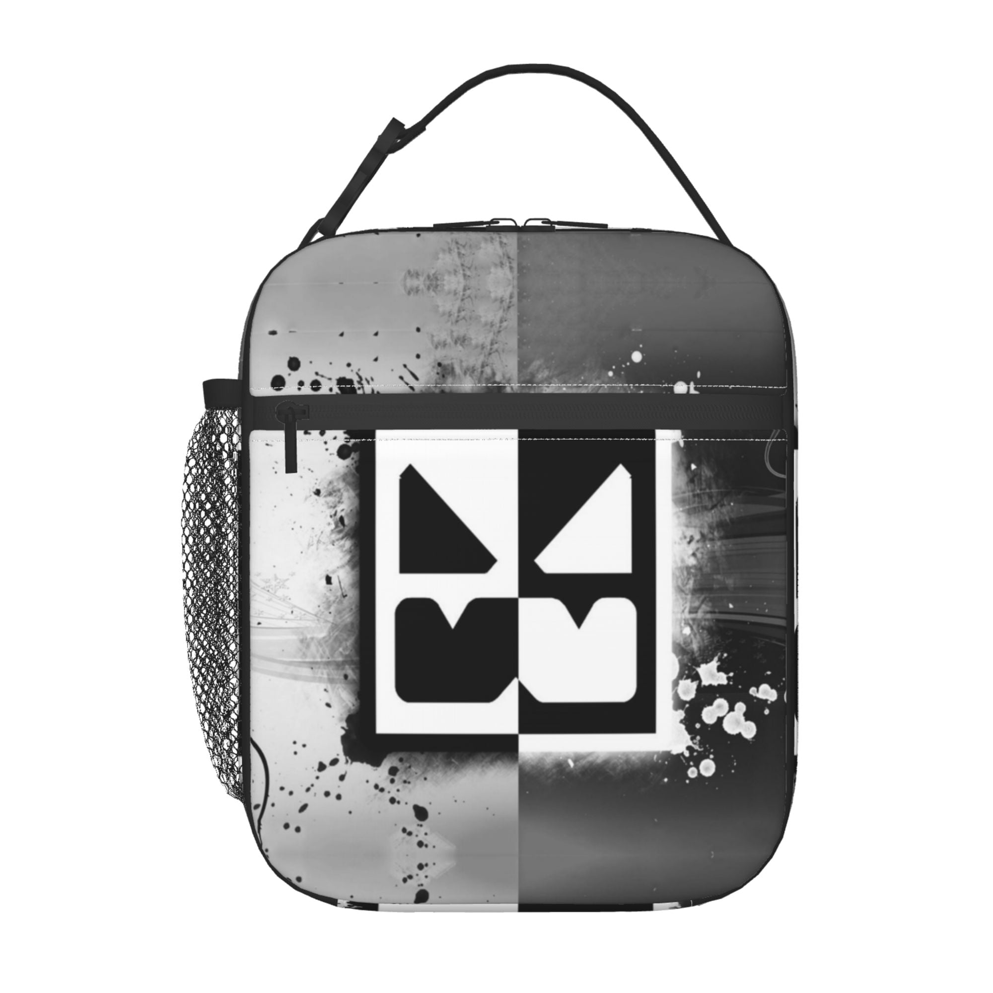 Game Geometry Dash Lunch Bag Portable Tote Bag Insulated Lunch Box ...