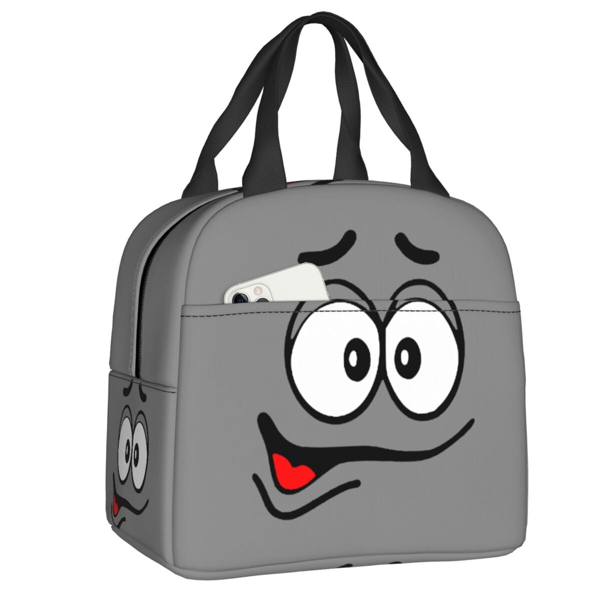 Game Goomba Face Lunch Bag for Camping Travel Portable Food Thermal ...