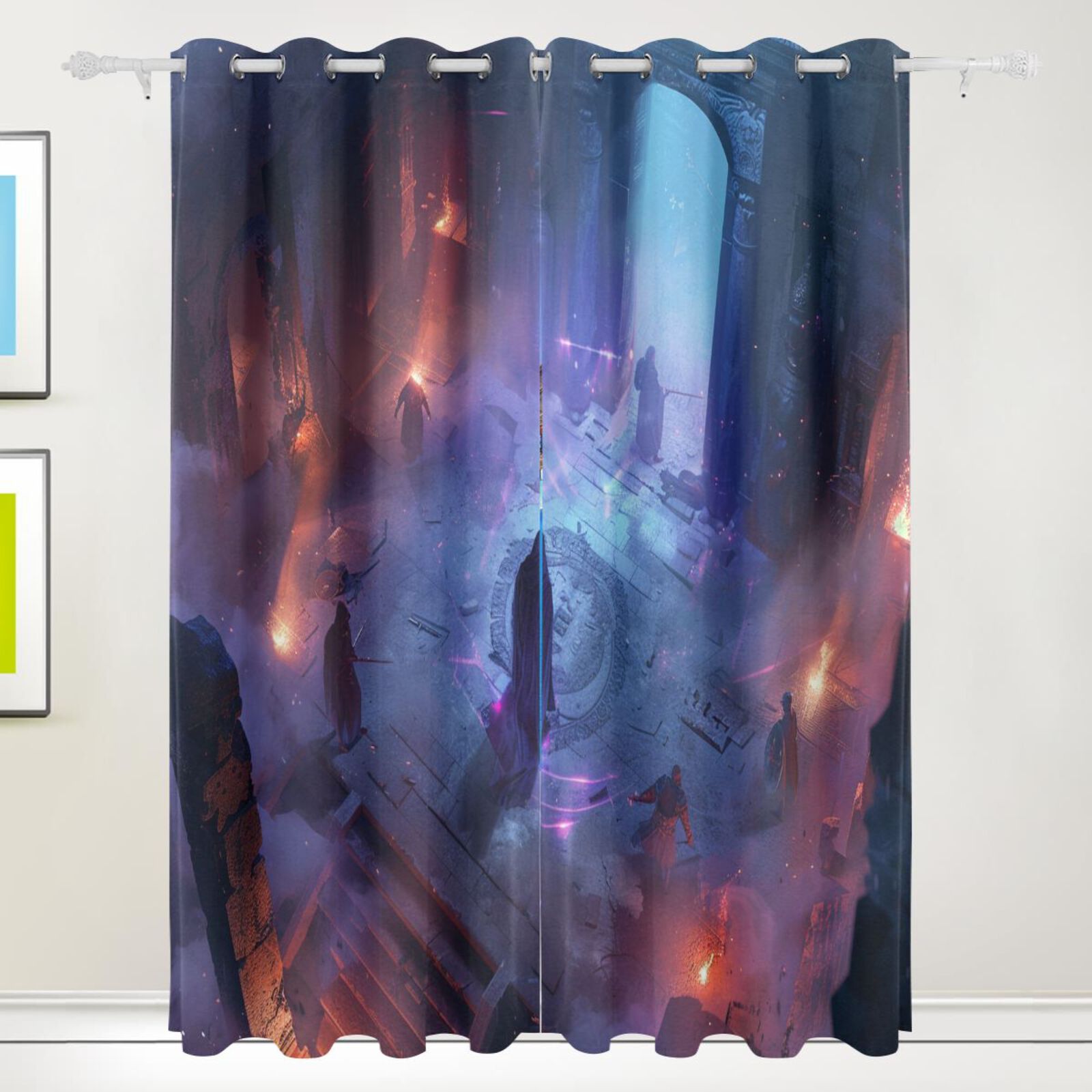 Game Graphic Capture Room Blackout Cutrains Original Design Summer ...