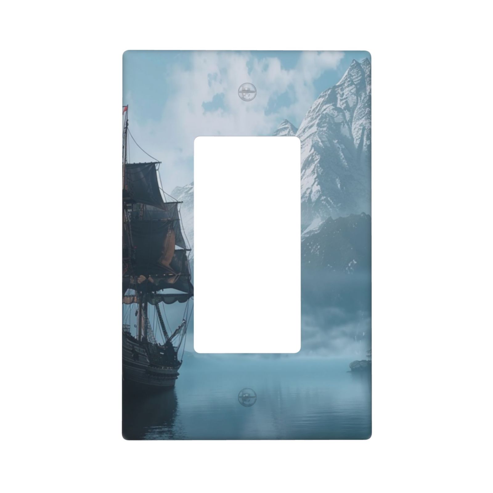 Game Graphics Lake Switch Cover Decorative Wall Plate / 1-Gang ...