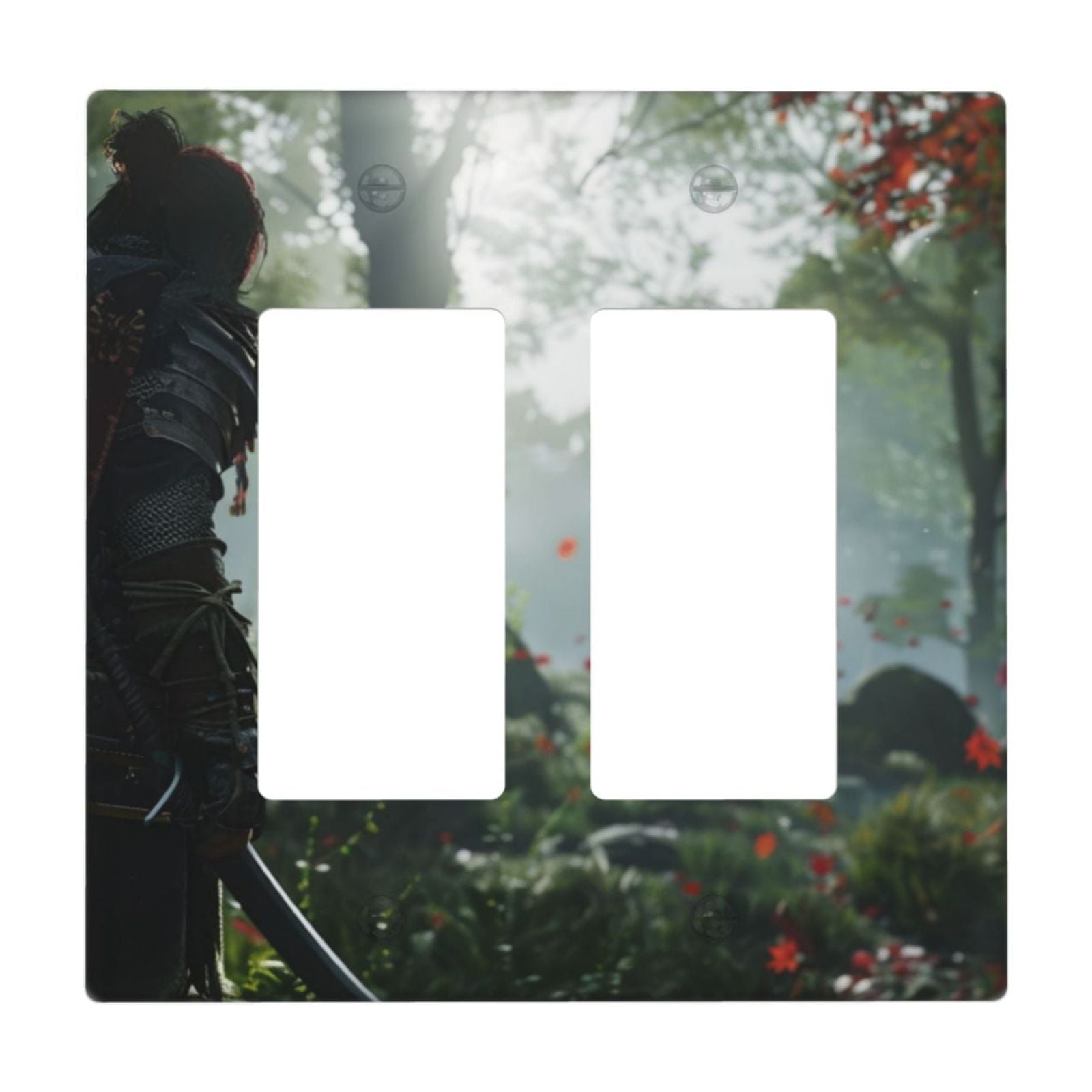 Game Graphics Switch Cover Decorative Wall Plate / 2-Gang / Mid-Size ...