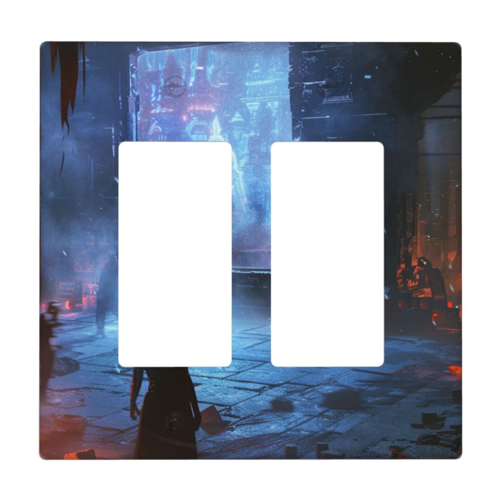 Game Graphics Temple Switch Cover Decorative Wall Plate / 2-Gang ...