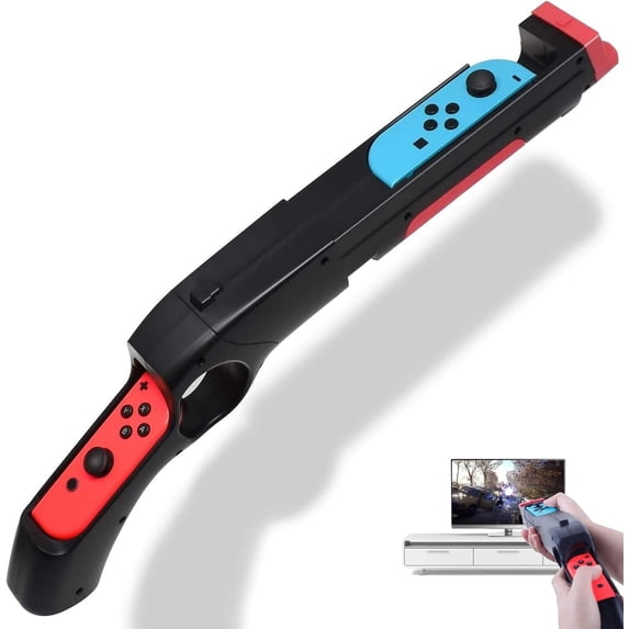 Joevernomic Game Controller for Switch Joy Cons, Shooting Games, Hand ...