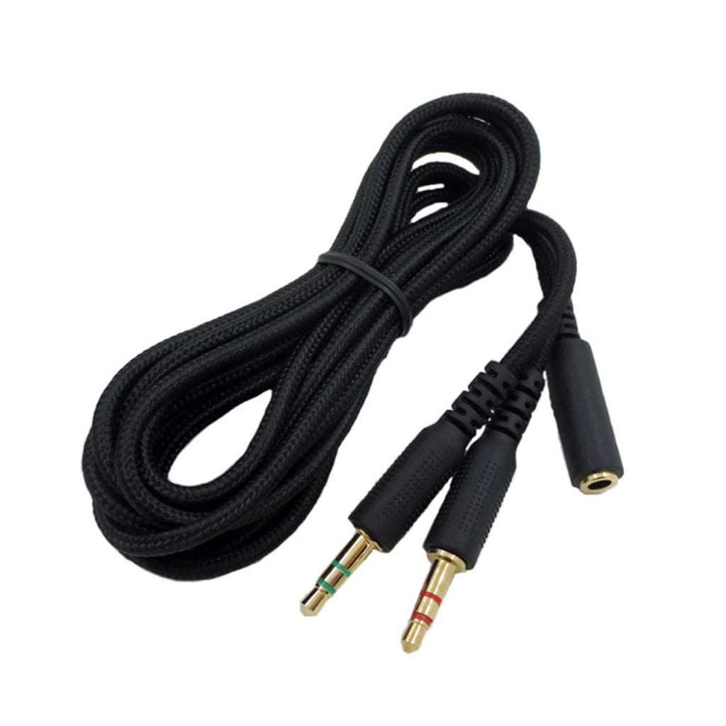 Game Headset Headphone Adapter Splitter Cord for Headsets 3.5mm Male ...