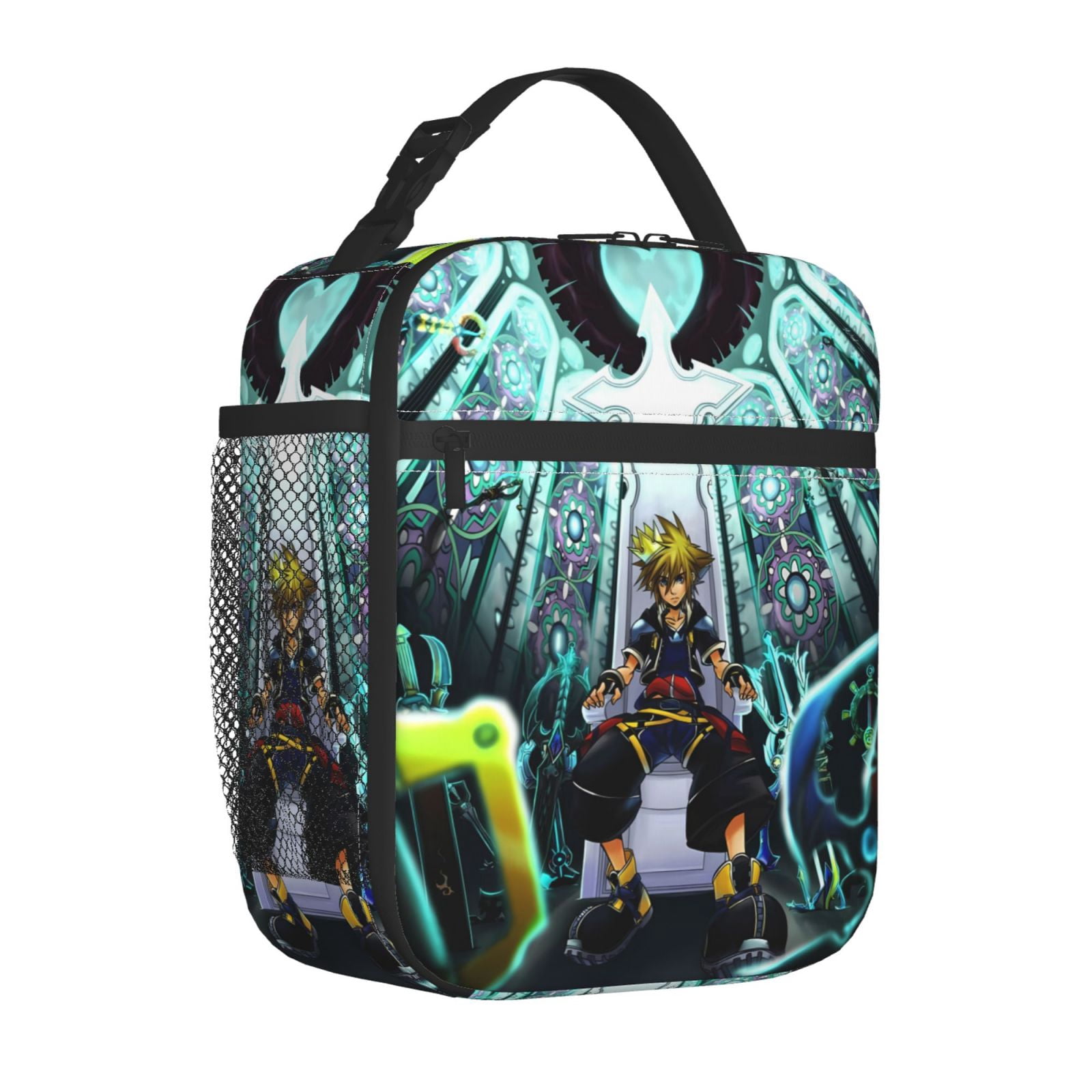 Game Kingdom Hearts Lunch Box Insulated Cooler Reusable Portable Box ...
