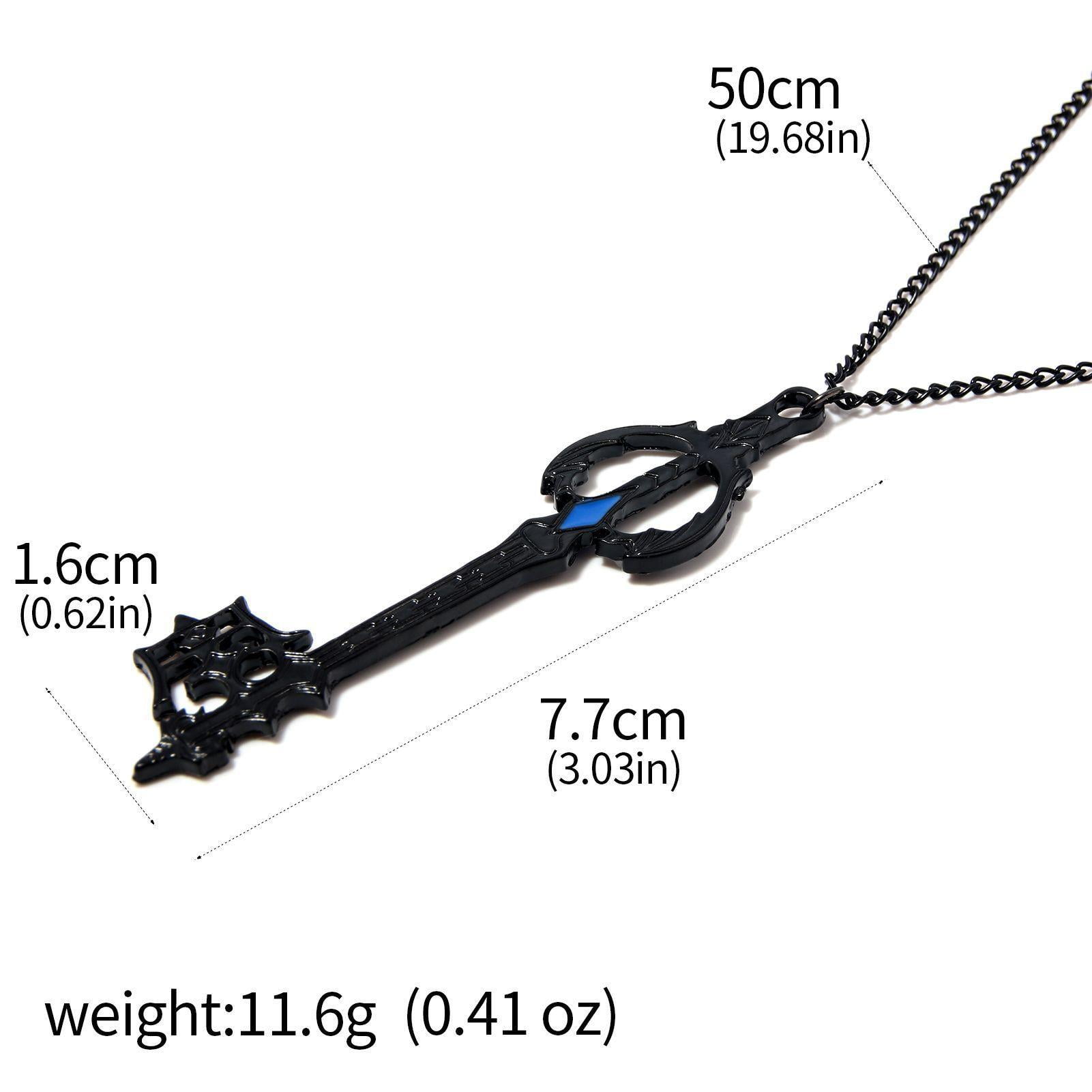 Game Kingdom Hearts Sora Key Keychain Keyblade Weapon Model Removable ...