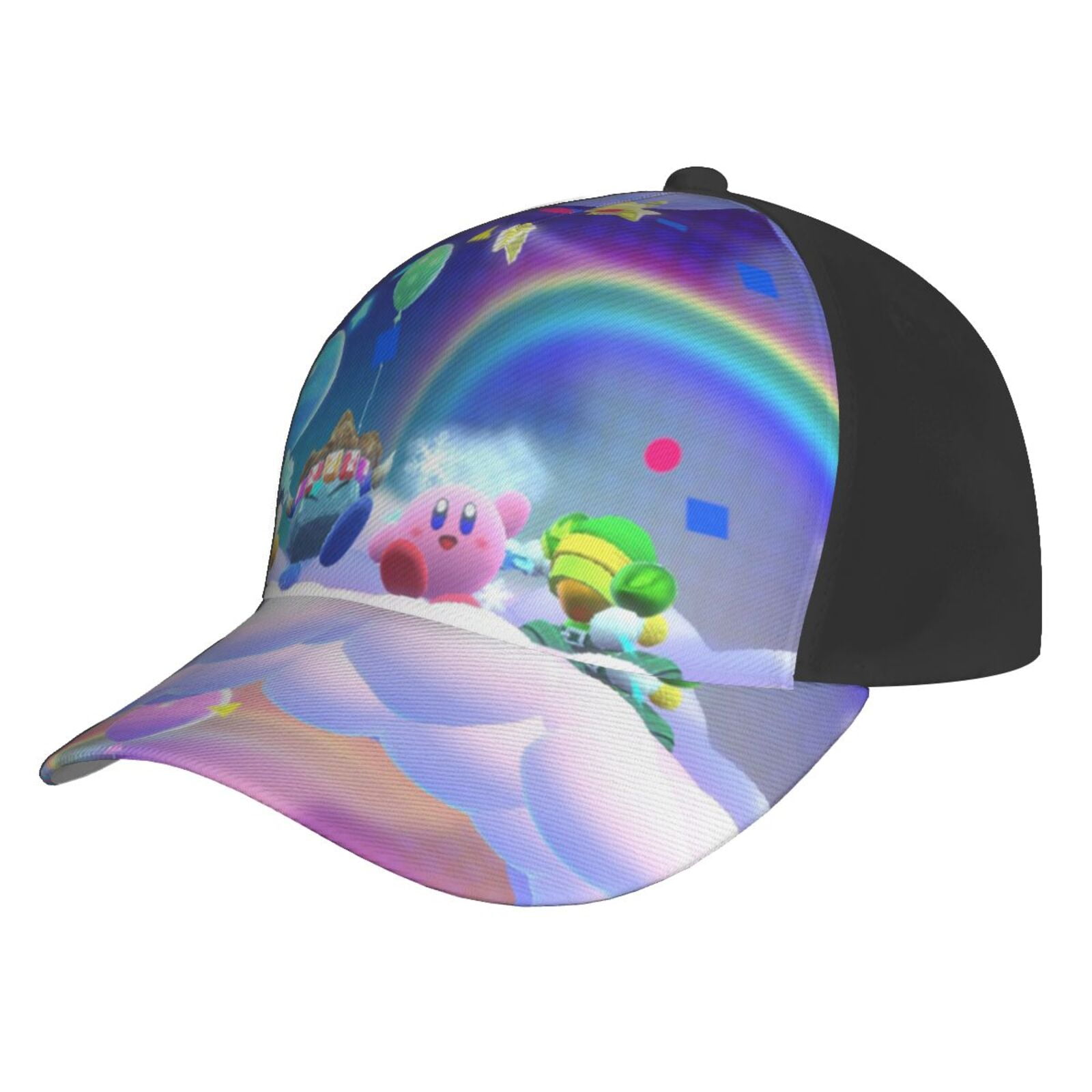 Game Kirby Character Fashion Baseball Cap Adjustable Trucker Dad Hat ...