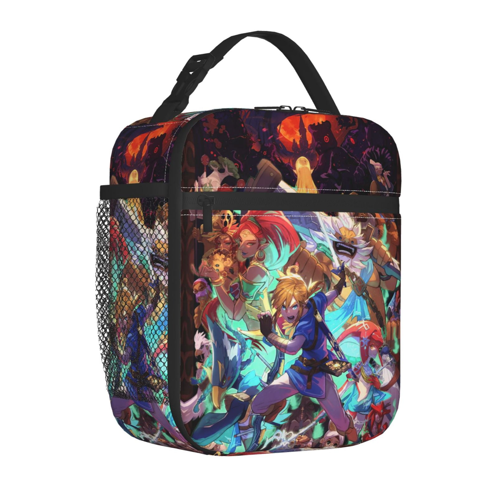 Game Legend Of Zelda Lunch Box Insulated Cooler Reusable Portable Box ...