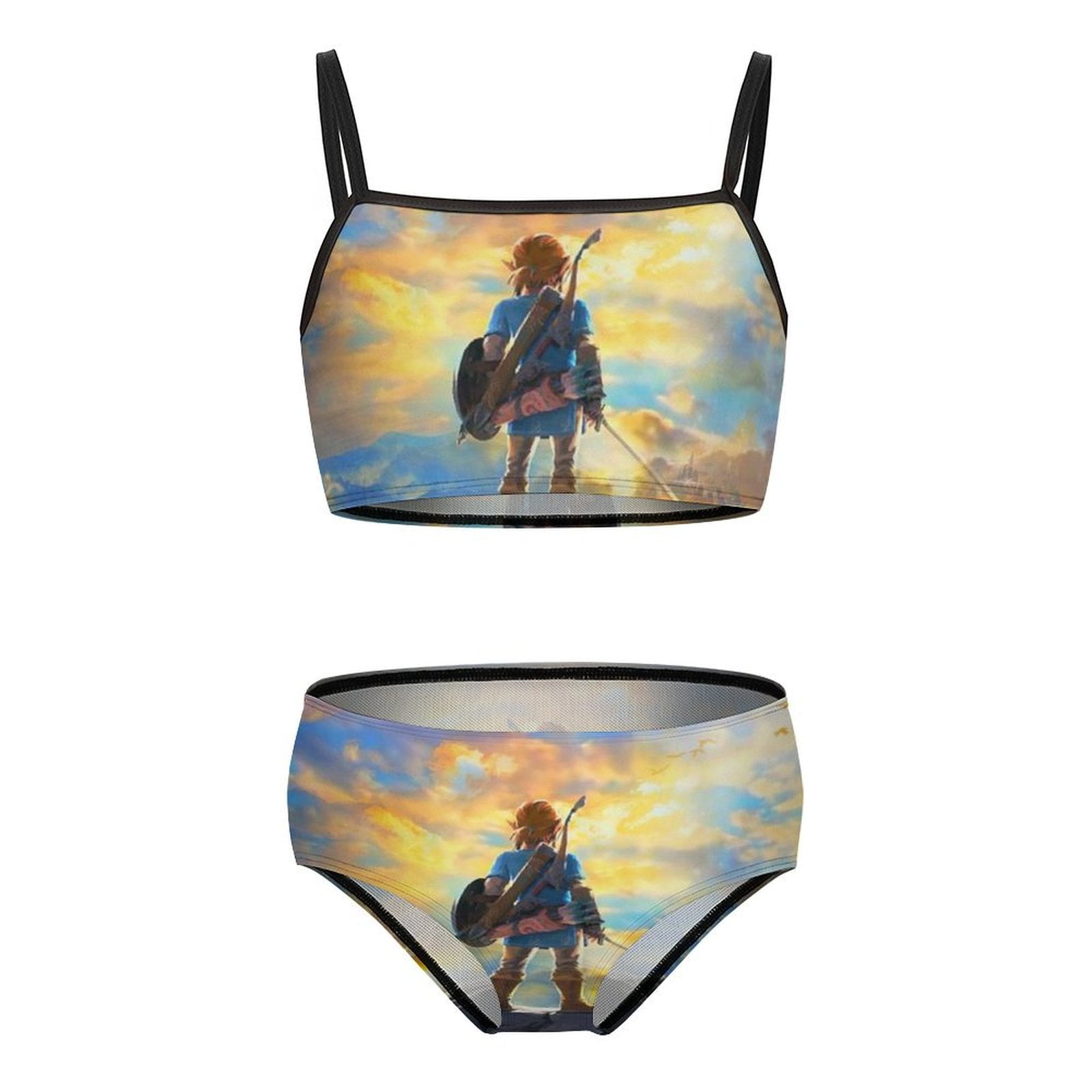 Game The Legend of Zelda Breath of The Wild Children's Swimsuit Girls ...