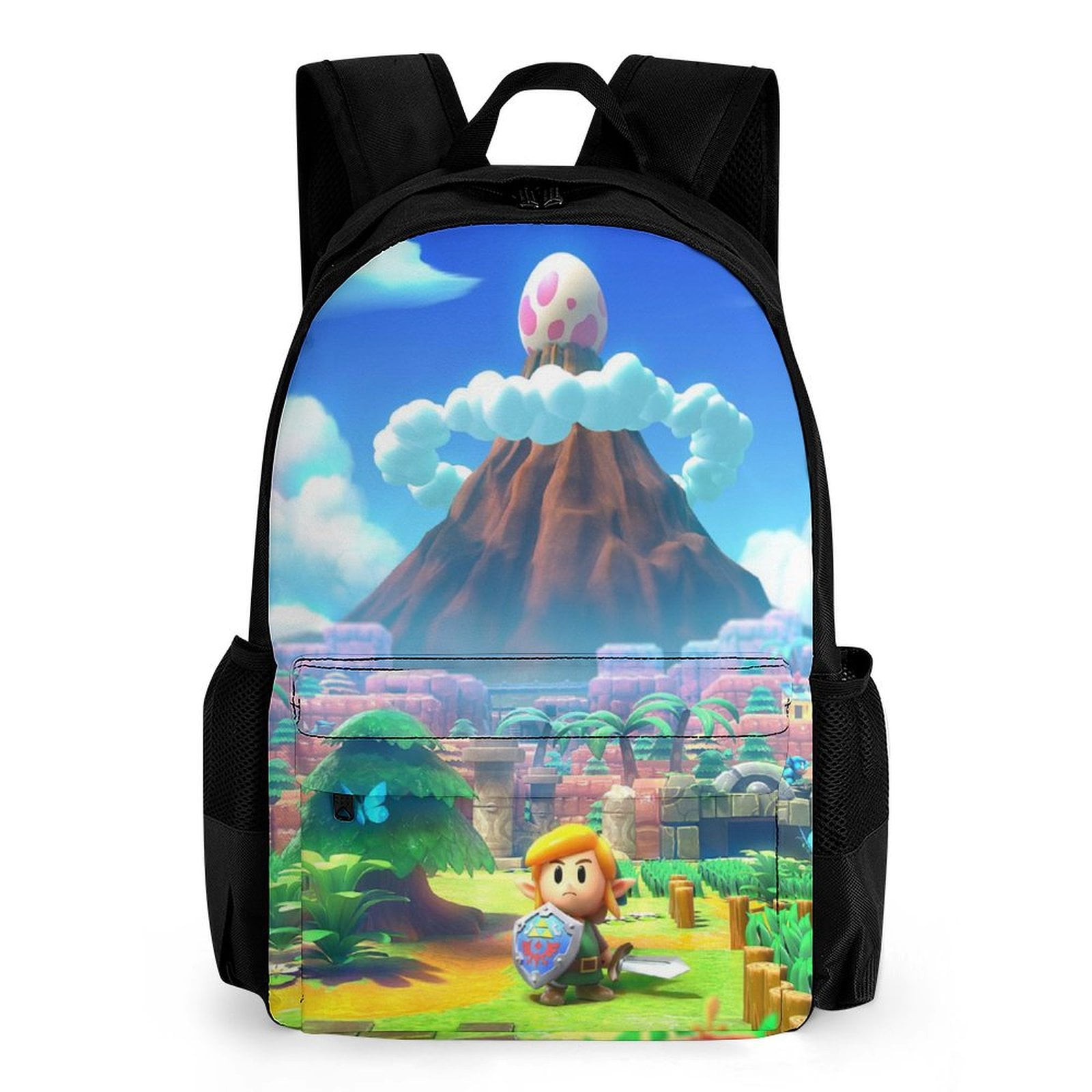 Game The Legend of Zelda Link's Awakening Backpack Laptop Bag Student ...