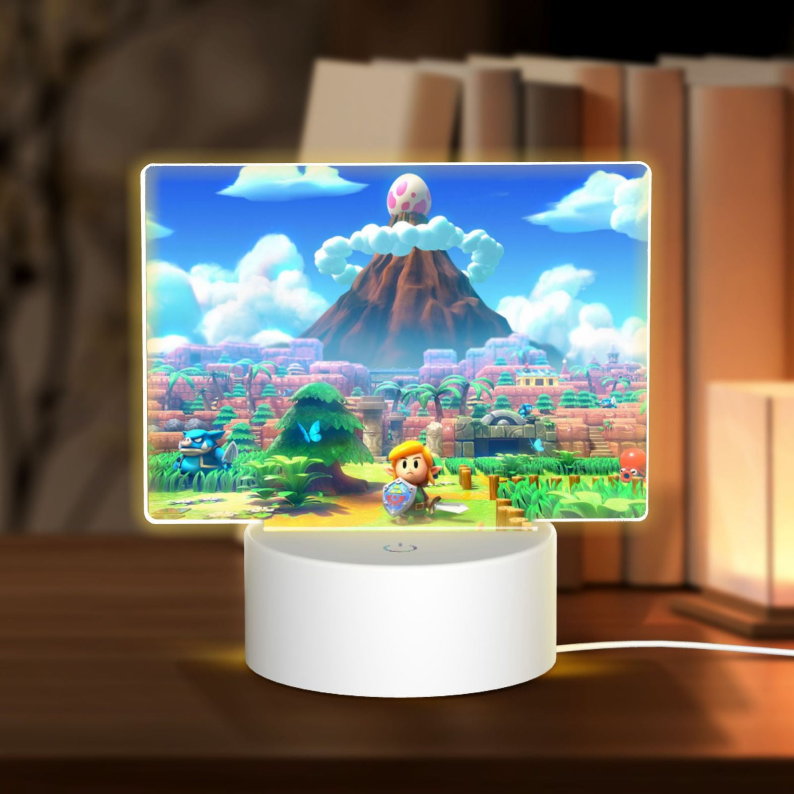 Game The Legend of Zelda Link's Awakening Rectangular Acrylic Night ...