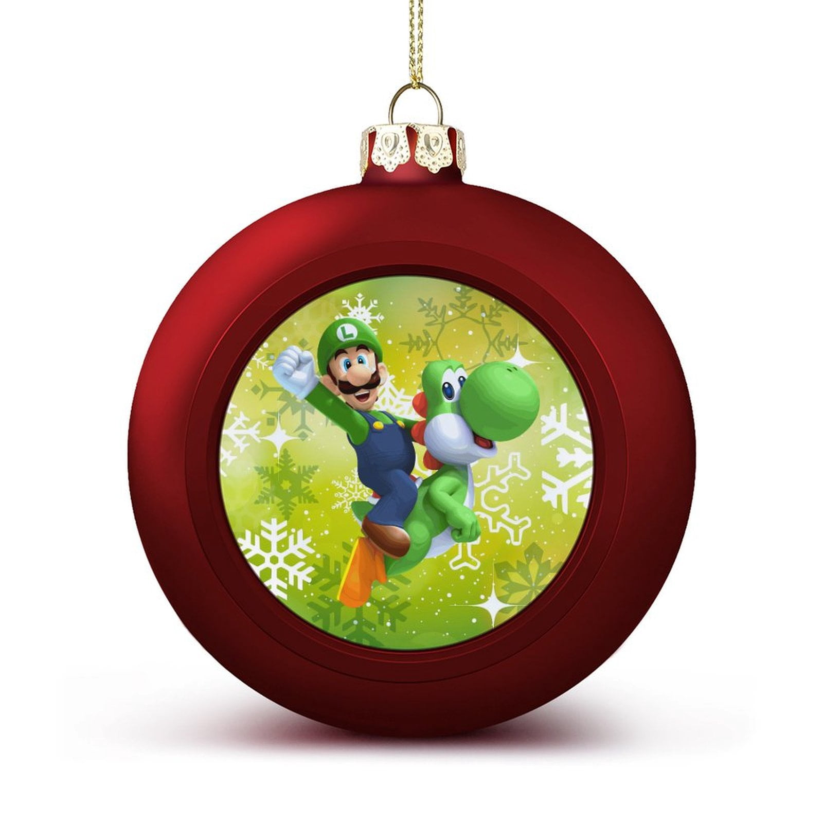 Game Luigi's Mansion Christmas Balls Decor Sparkling Christmas Tree ...