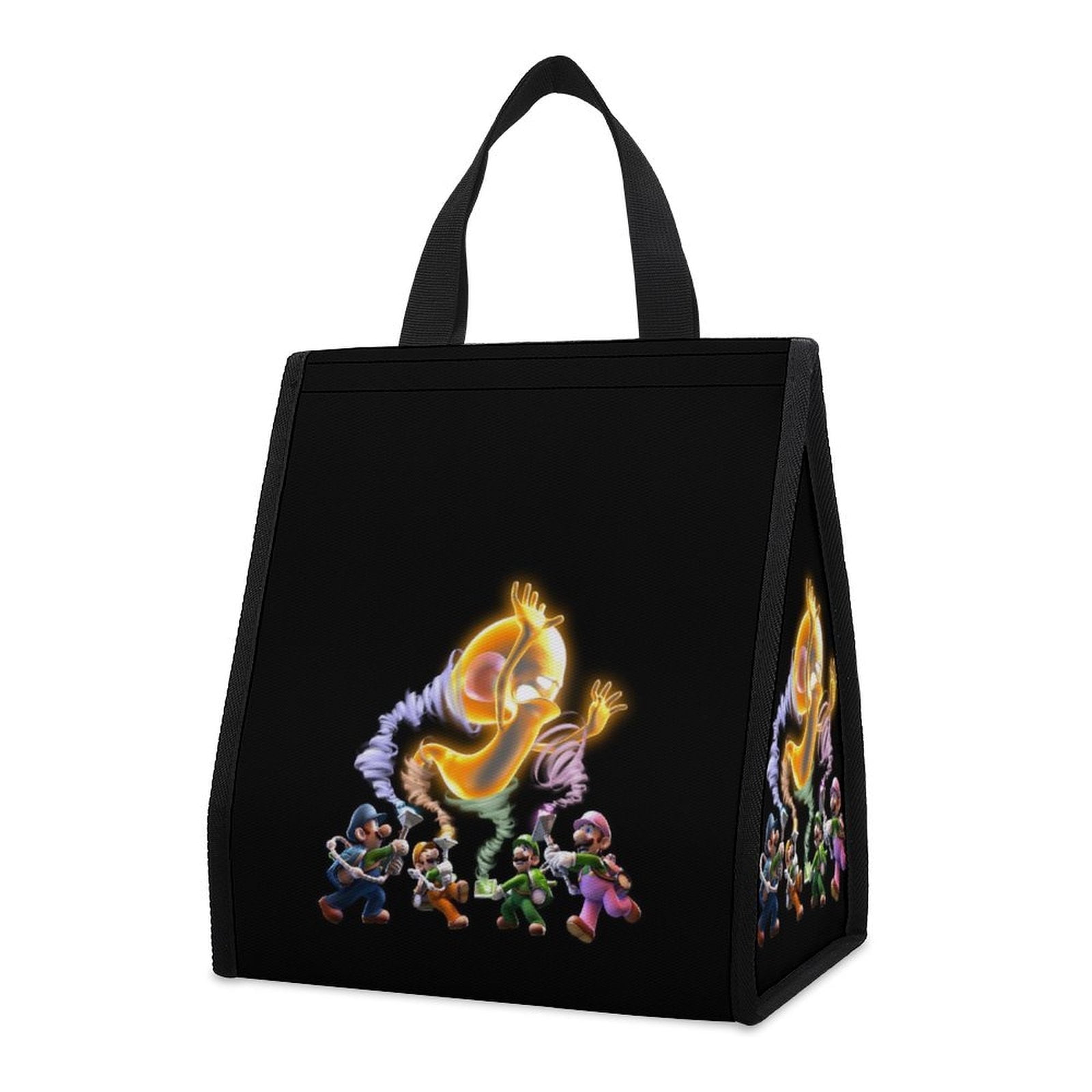 Game Luigi's Mansion Horror Folding Insulated Lunch Bag Portable ...