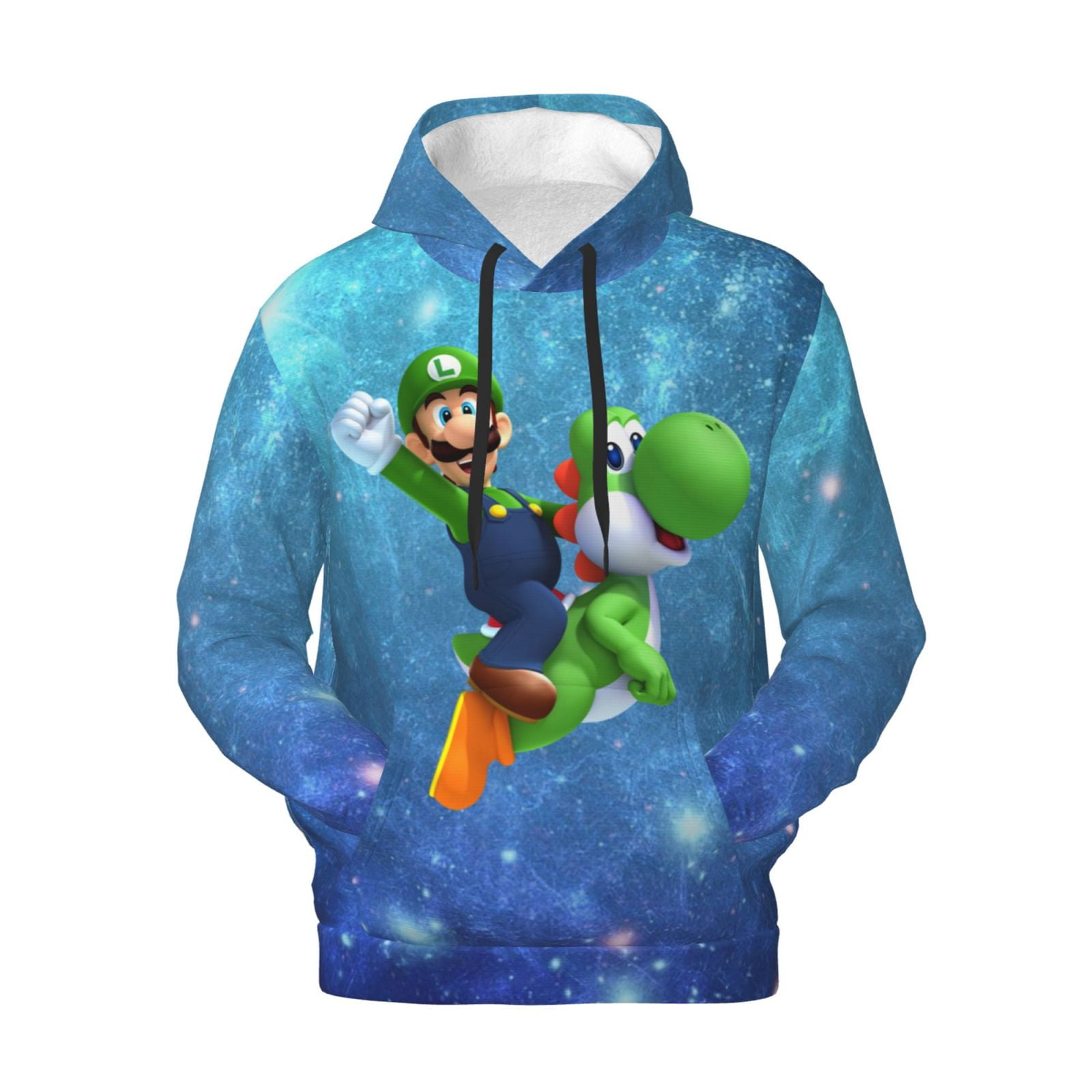 Game Luigi's Mansion Men's Sweatshirt Hoodies Soft Plush Fleece ...