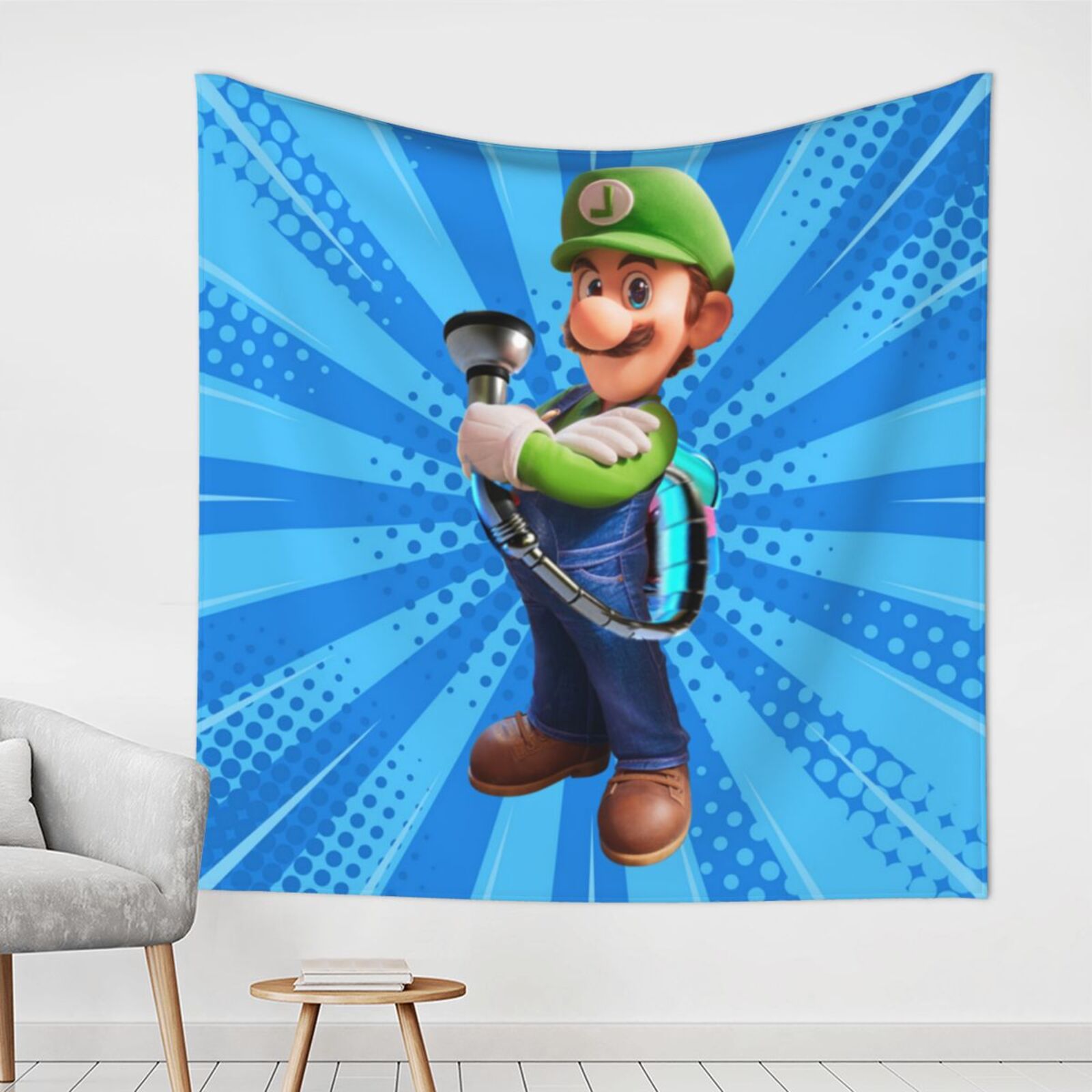 Game Luigi's Mansion Tapestry Decoration Luxury Wall Hanging Tapestries ...
