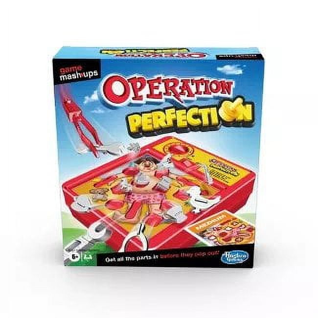 Classic Game Mashups Operation Perfection Board game for Family, Teens ...