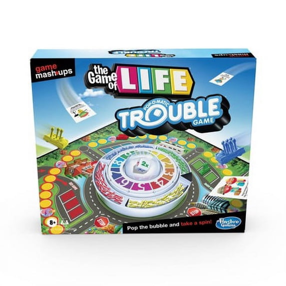 Walmart Exclusive: Game Mashups - The Game of Life and Trouble Combo ...