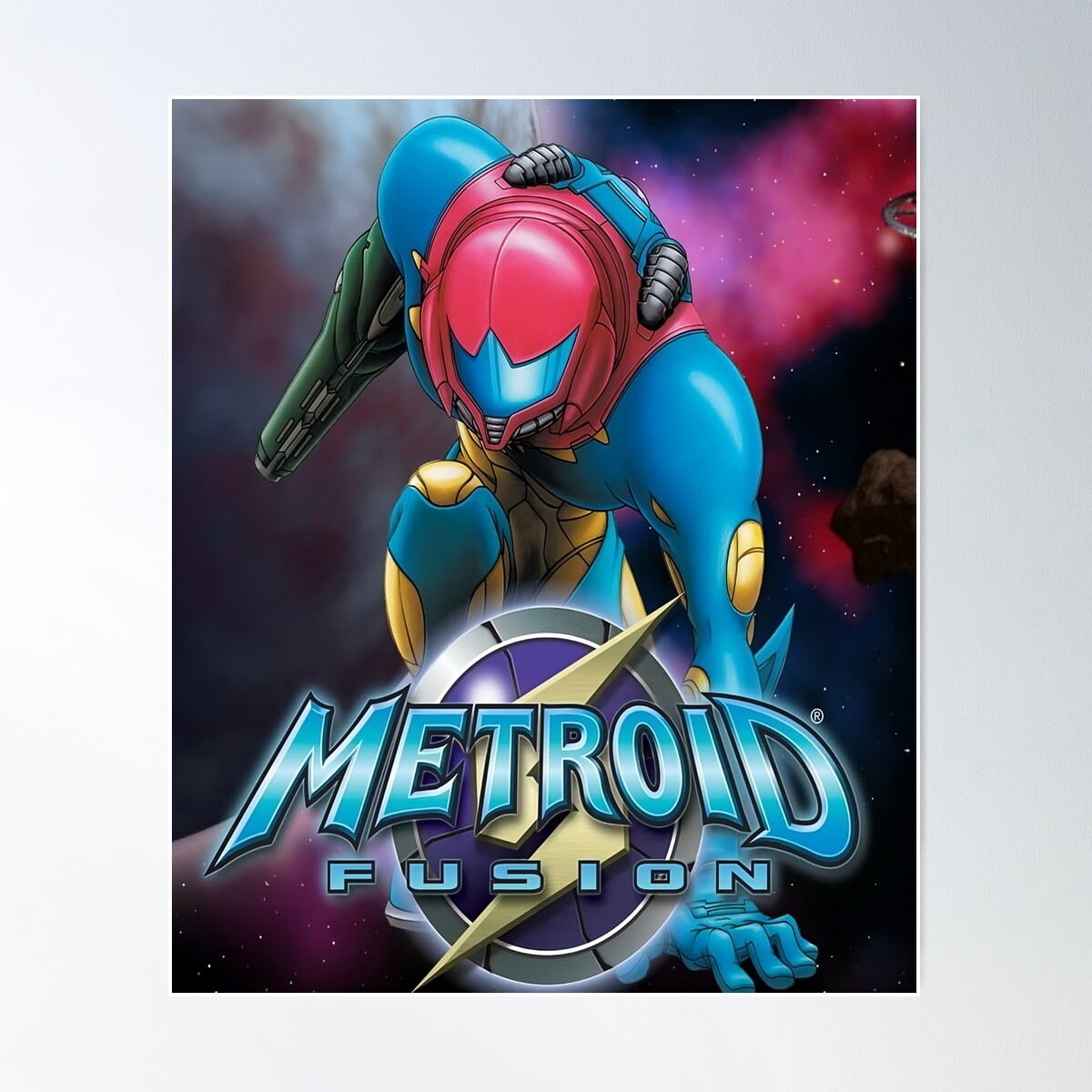 Game Metroid Poster Wall Art, Modern Wall Decor For Living Room Bedroom ...