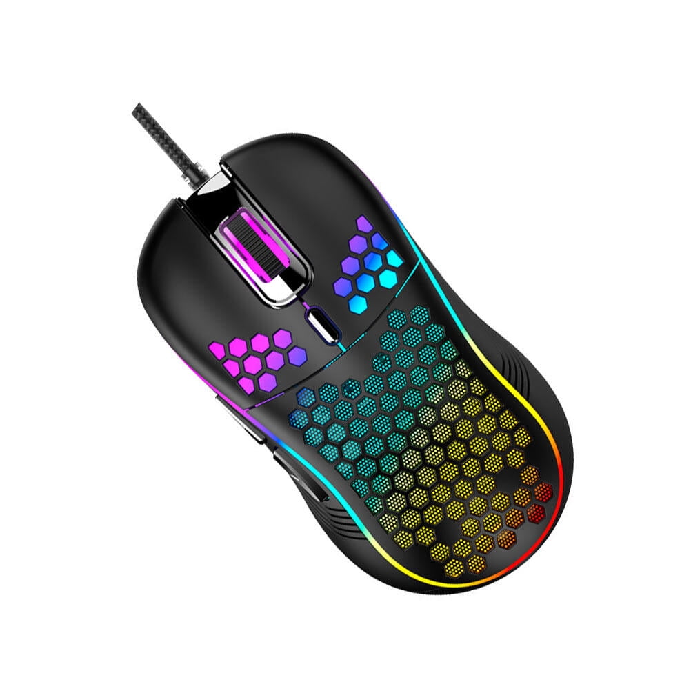 Game Mice Wired Glare Mouse Premium Material Flexible Operation ...