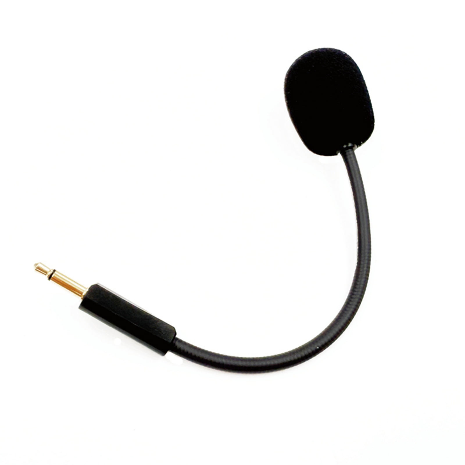 Game Mics Replacement for Headsets, 3.5mm Microphones Boom with Cover ...