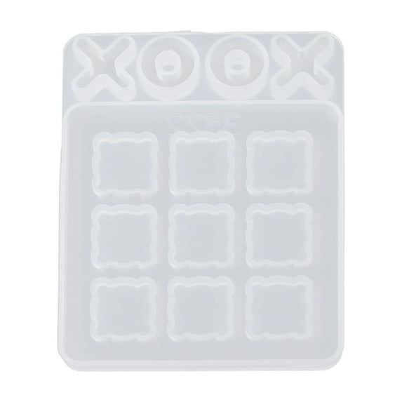 Game Mold Silicone Resin Mould Table Classic Strategy X O Board Games ...