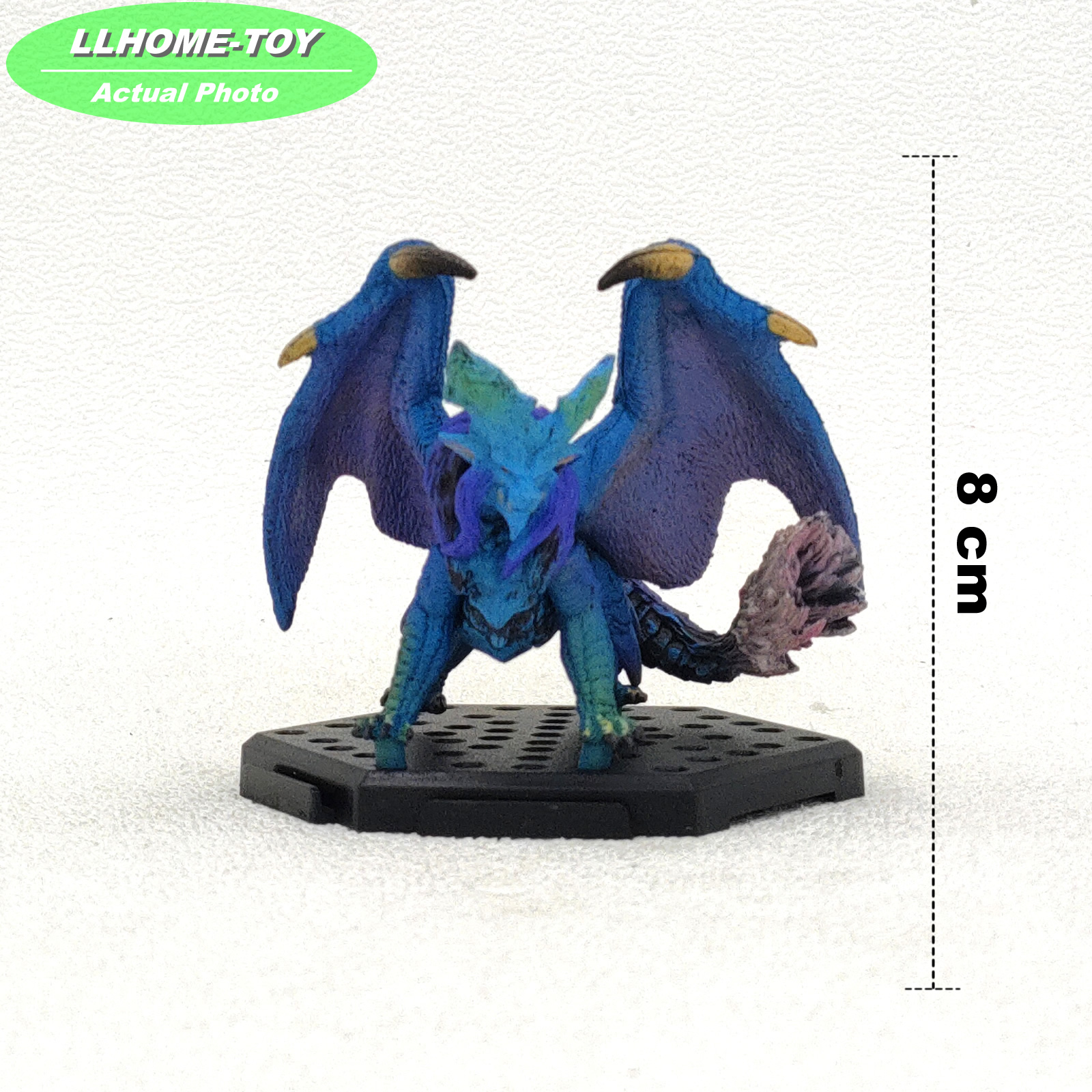 Game Monster Hunter World Gashapon Lunastra Fire Cake Topper Figure ...