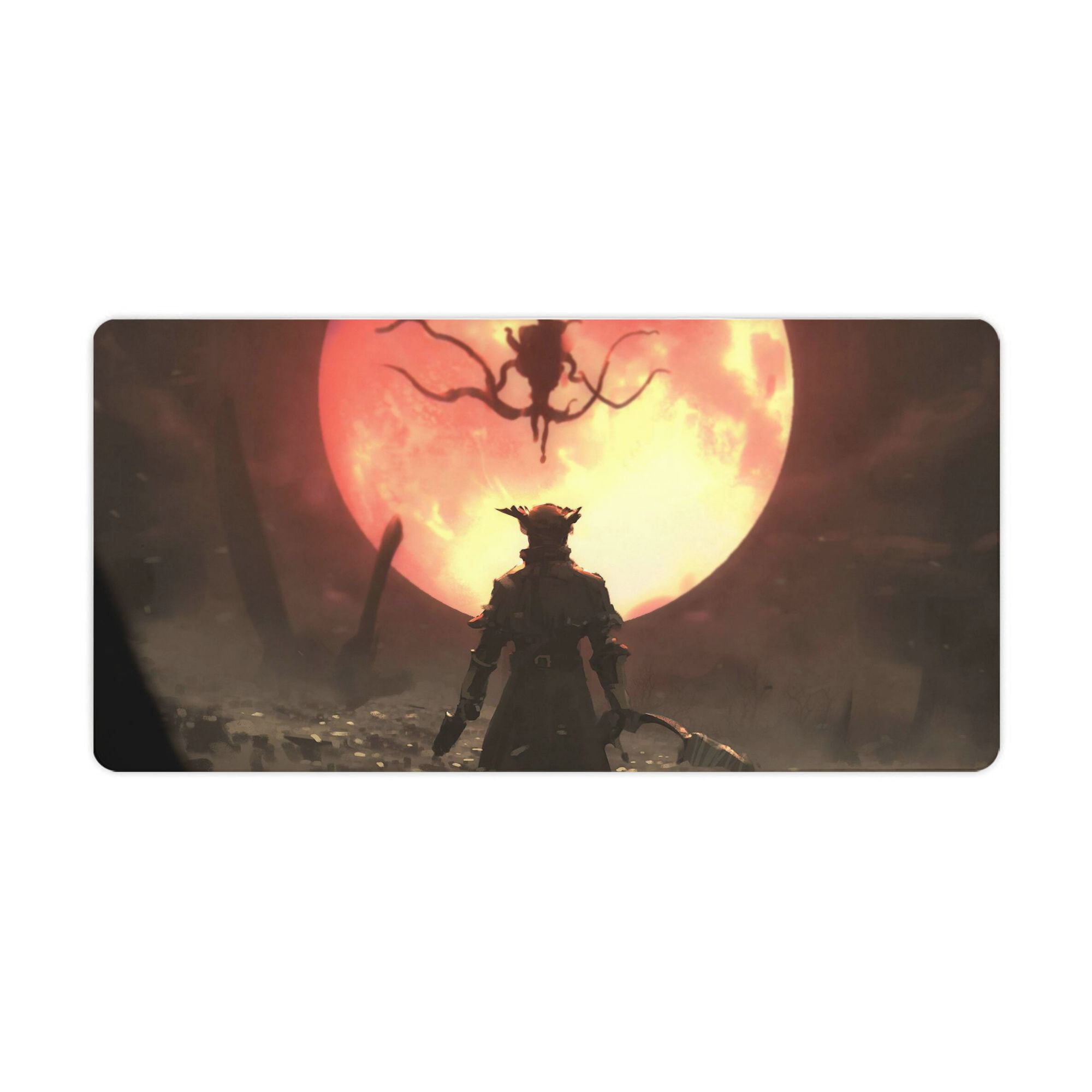 Game Mouse Pad Large 15.7 X 31.5 In,Bloodborne Mouse Pad PC Mouse Pads ...