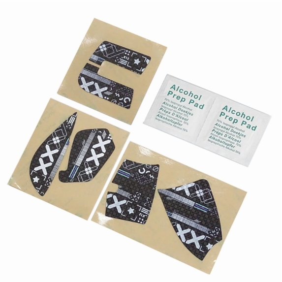 Game Mouse Stickers Full Set DIY Mouse Skin Mouse Skates Side Stickers ...