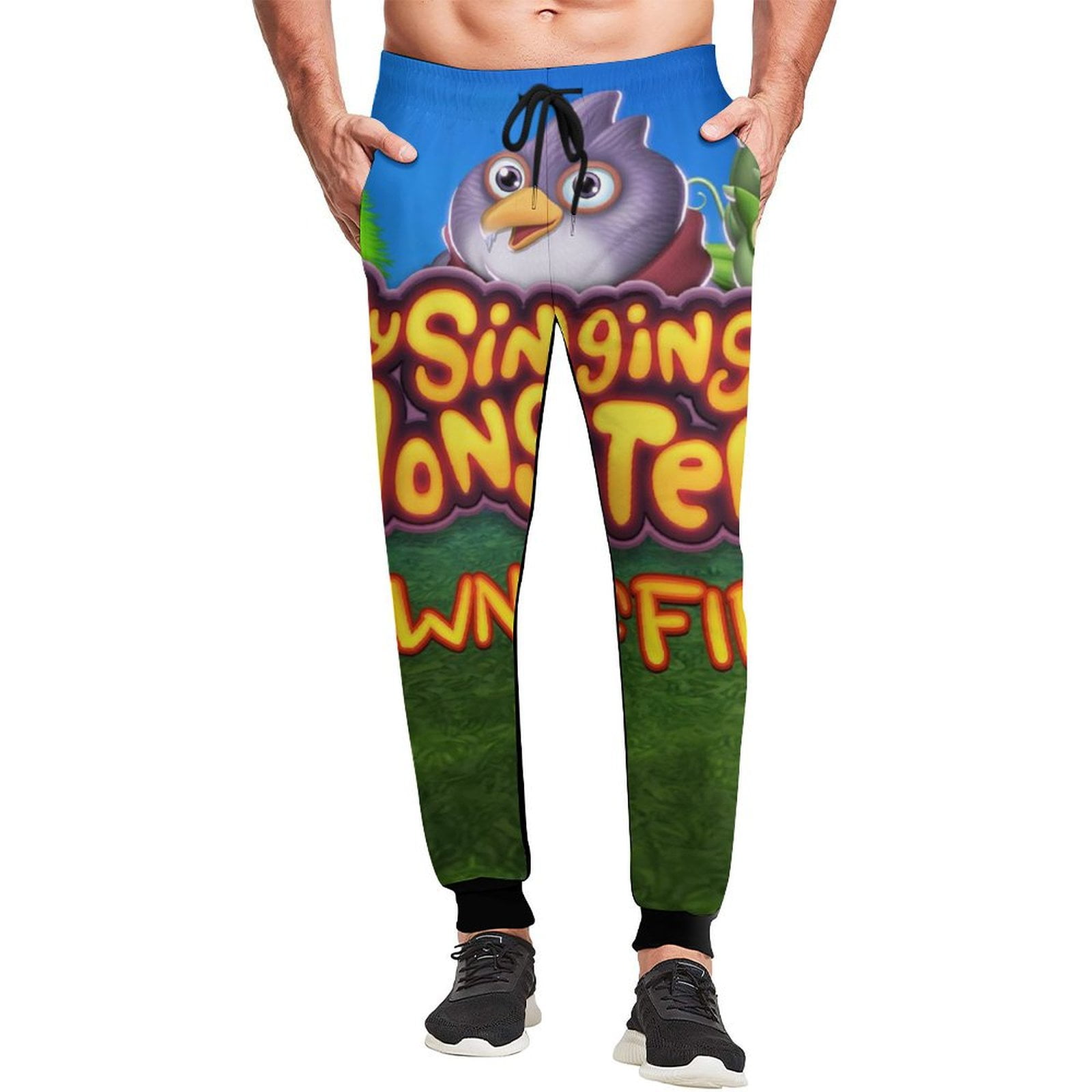 Game My Singing Monsters Dawn of Fire Mens Sweatpants Joggers Pants 3D ...